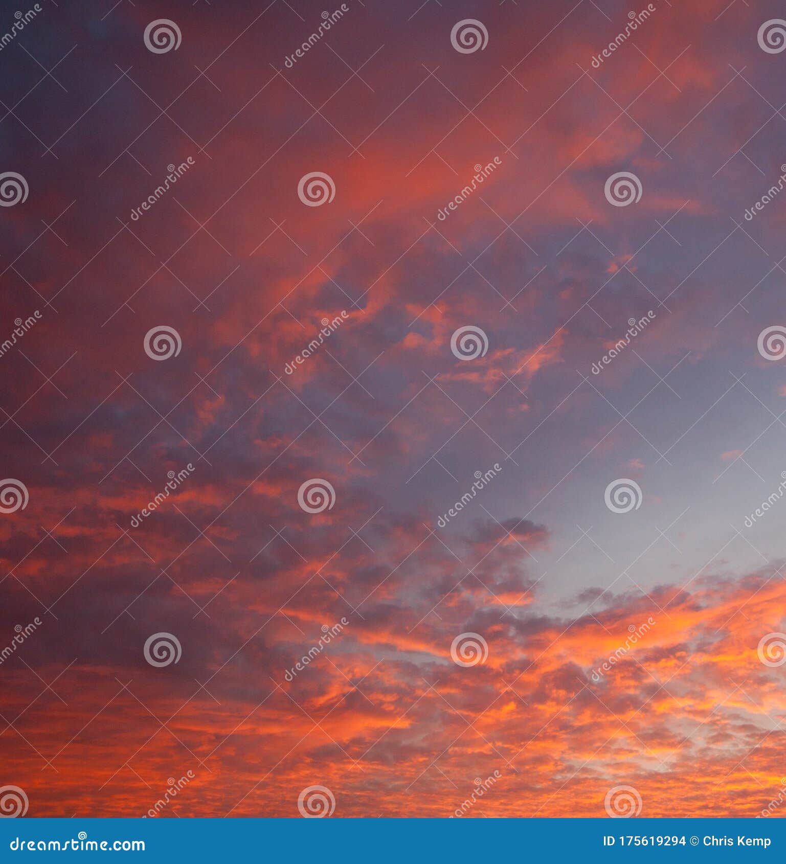 Beautiful Red Sunset Suitable for Background Stock Photo - Image of ...
