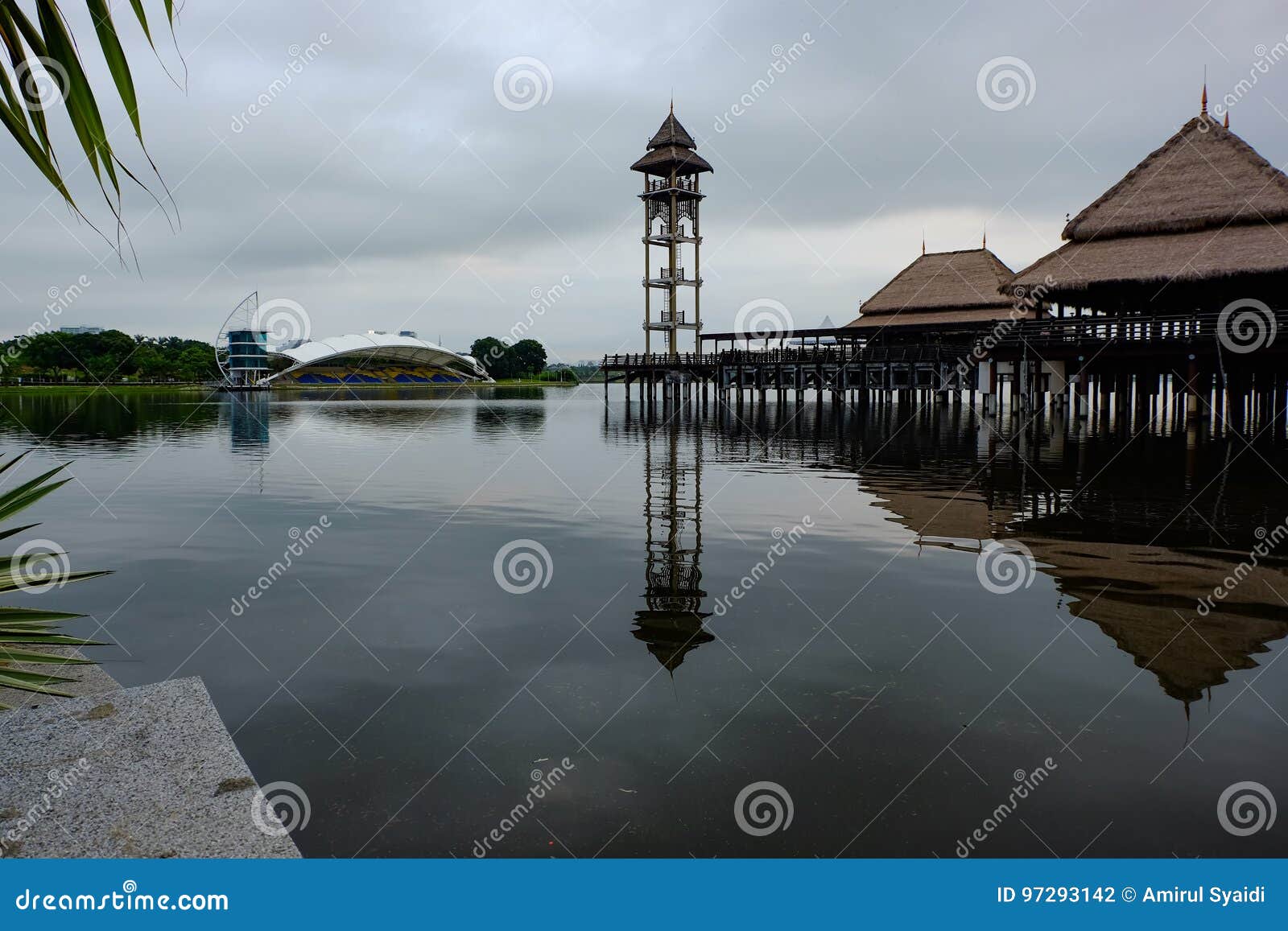 Floating Resort In Kintamani, Bali Royalty-Free Stock Image ...