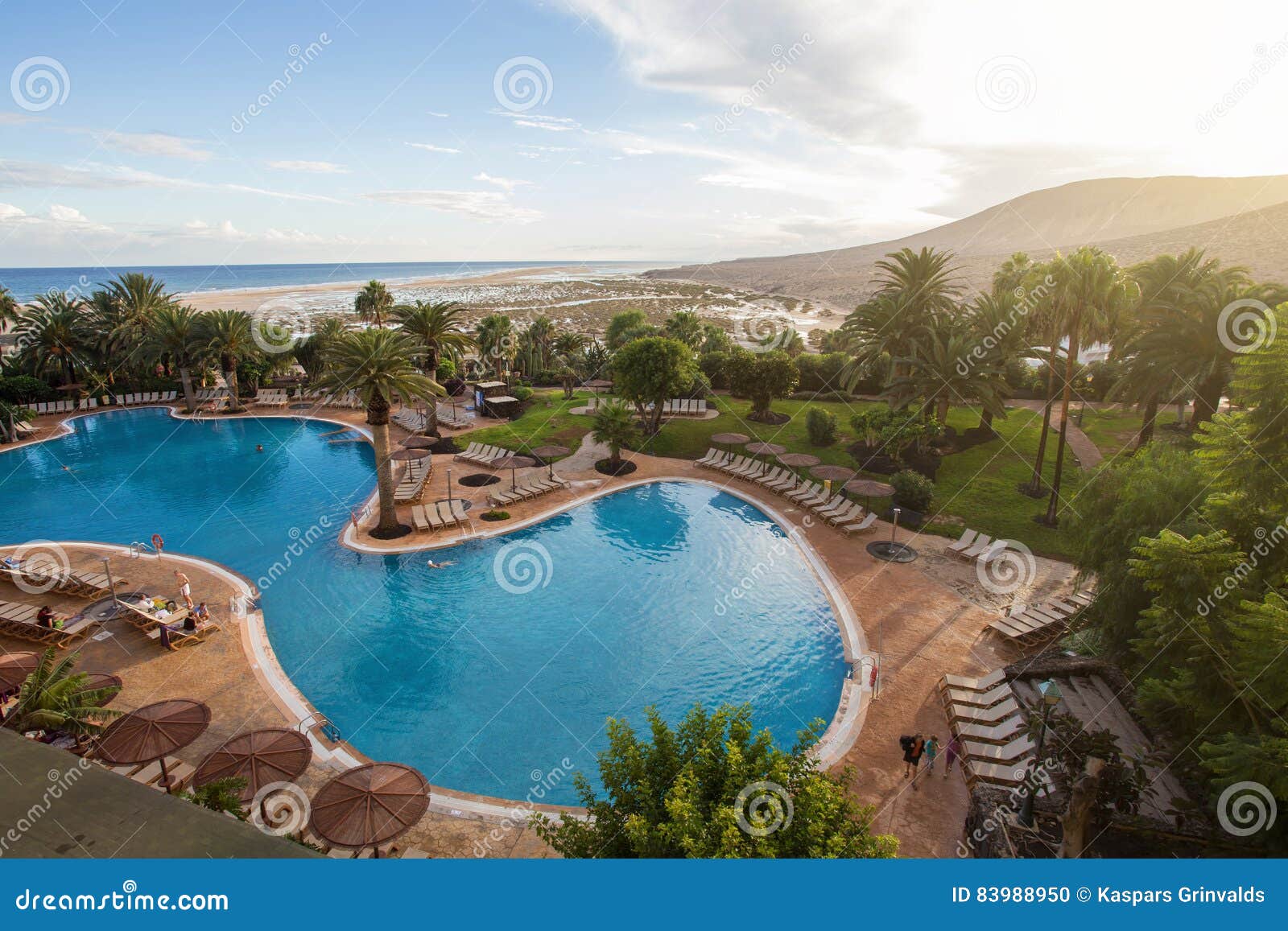 Beautiful Relaxation Resort Stock Photo - Image of resort, outdoor ...