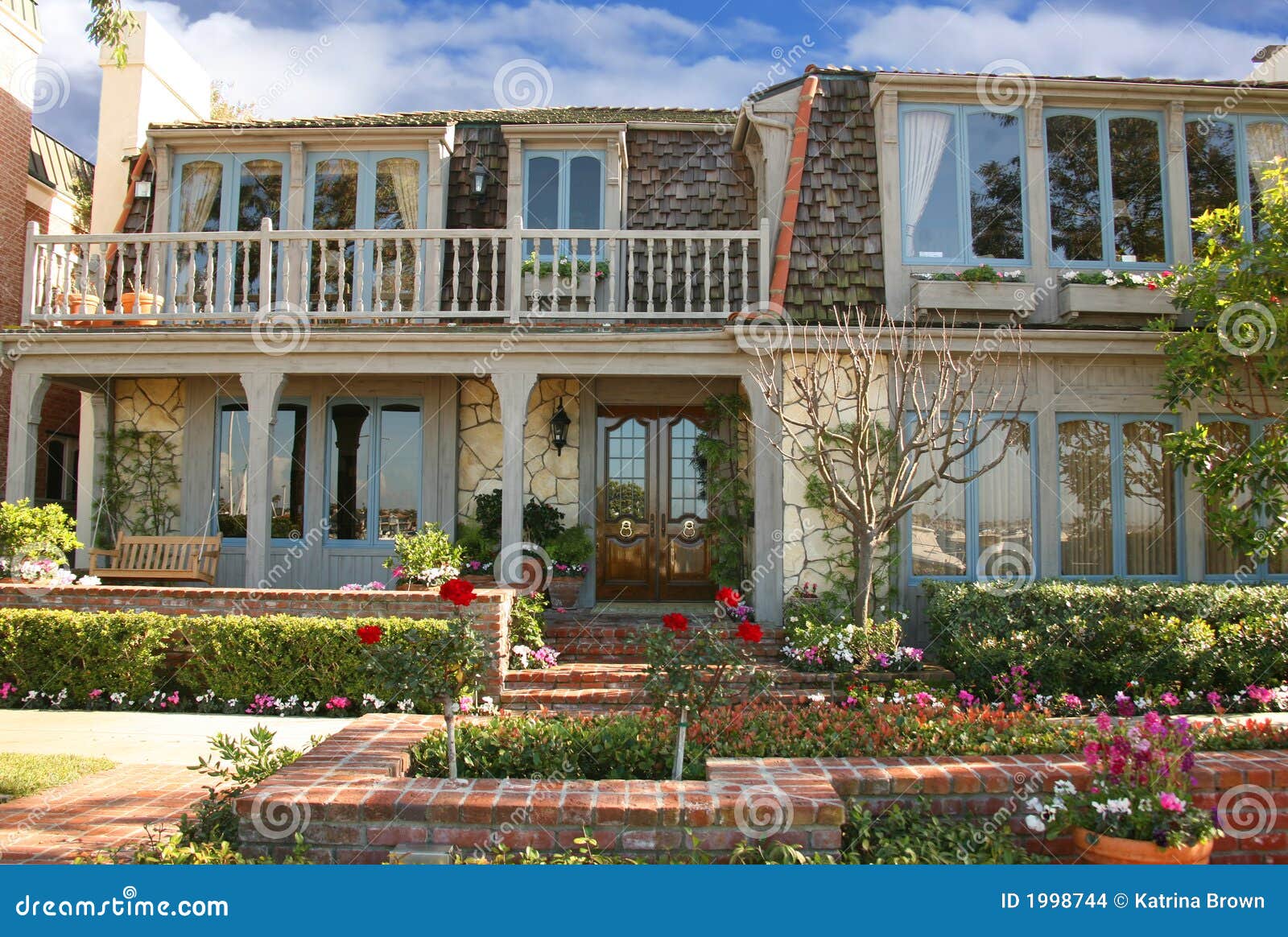 Beautiful Residence stock photo. Image of address, real - 1998744