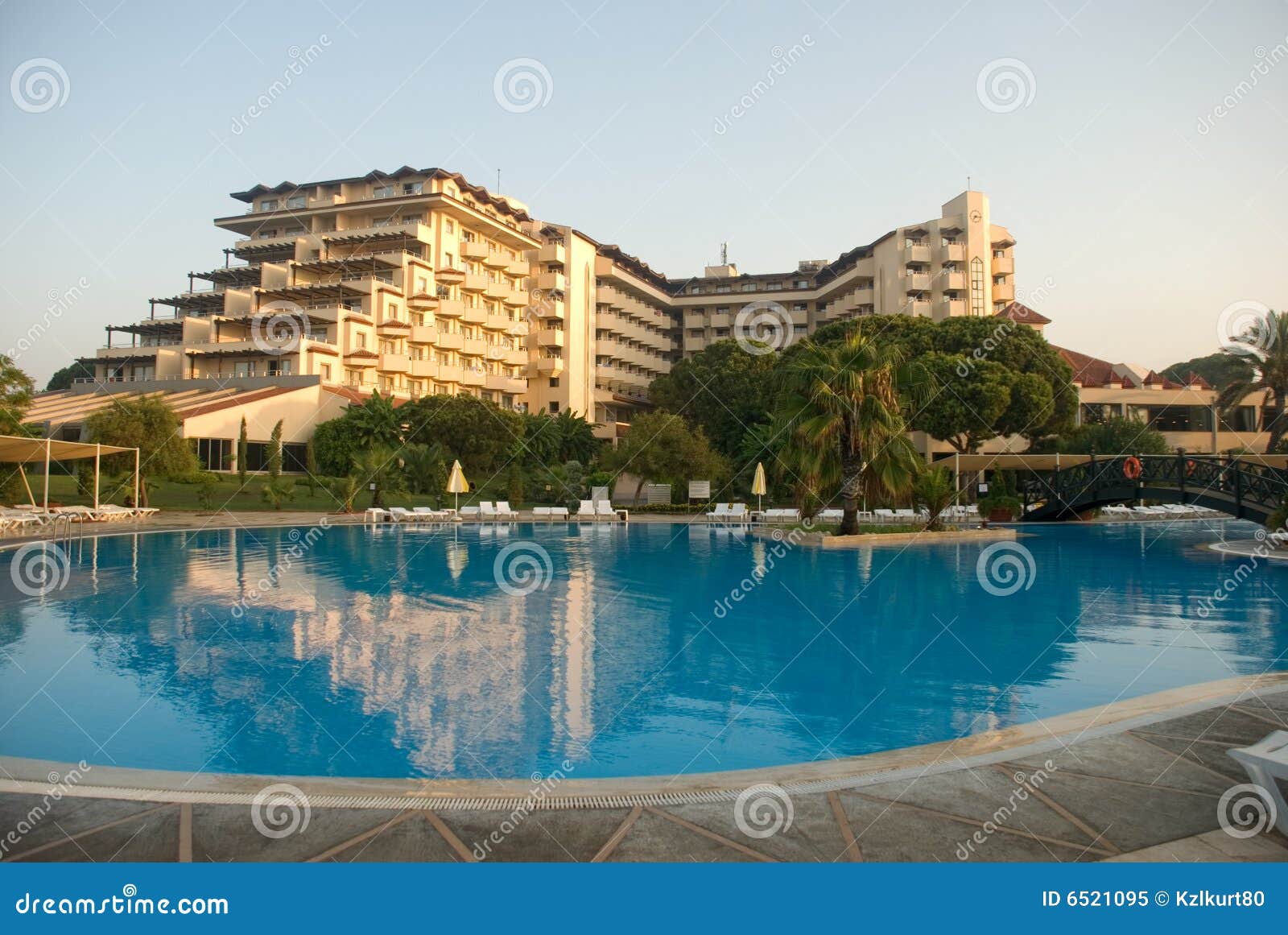 Beautiful Resort Pool stock image. Image of leisure, cool - 6521095