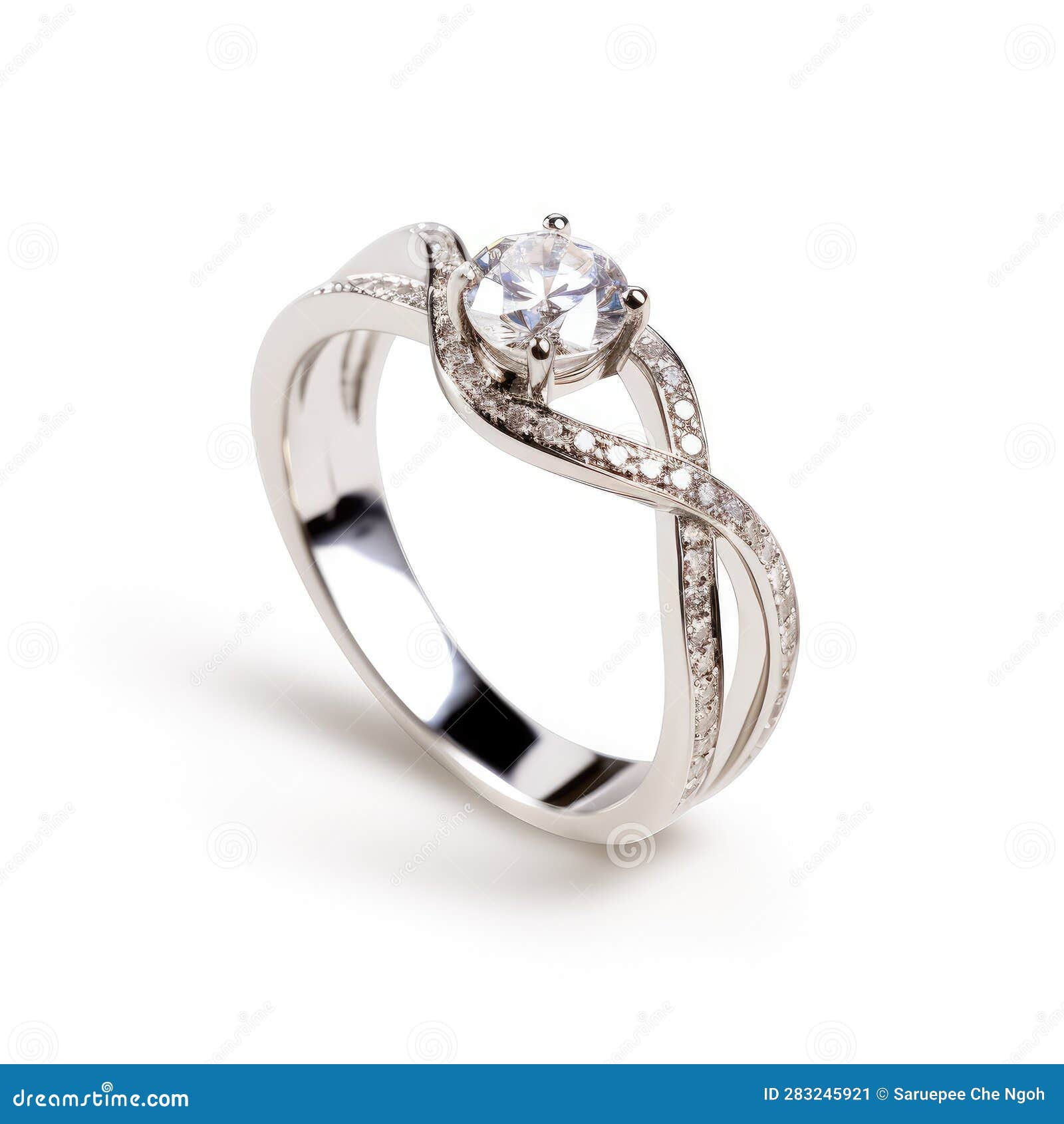 Beautiful Ring Design. Wedding Engagement Rings with Diamonds on ...