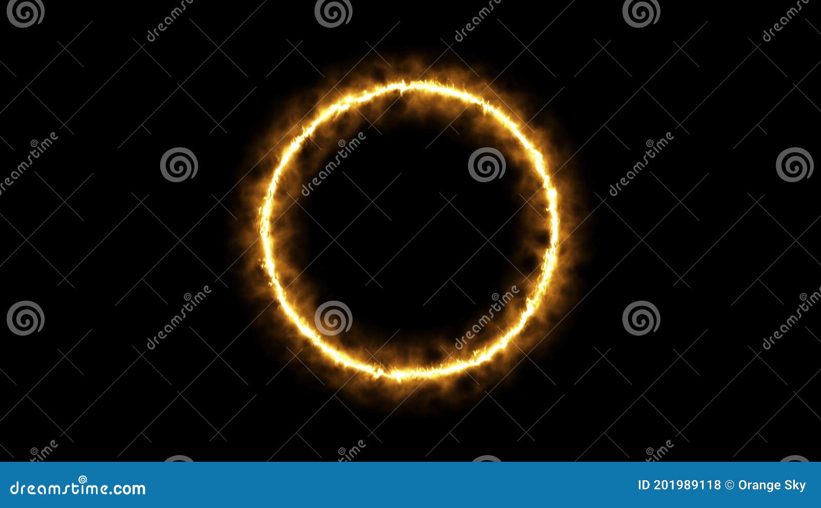 Fire Circle Royalty-Free Stock Photo | CartoonDealer.com #5038275