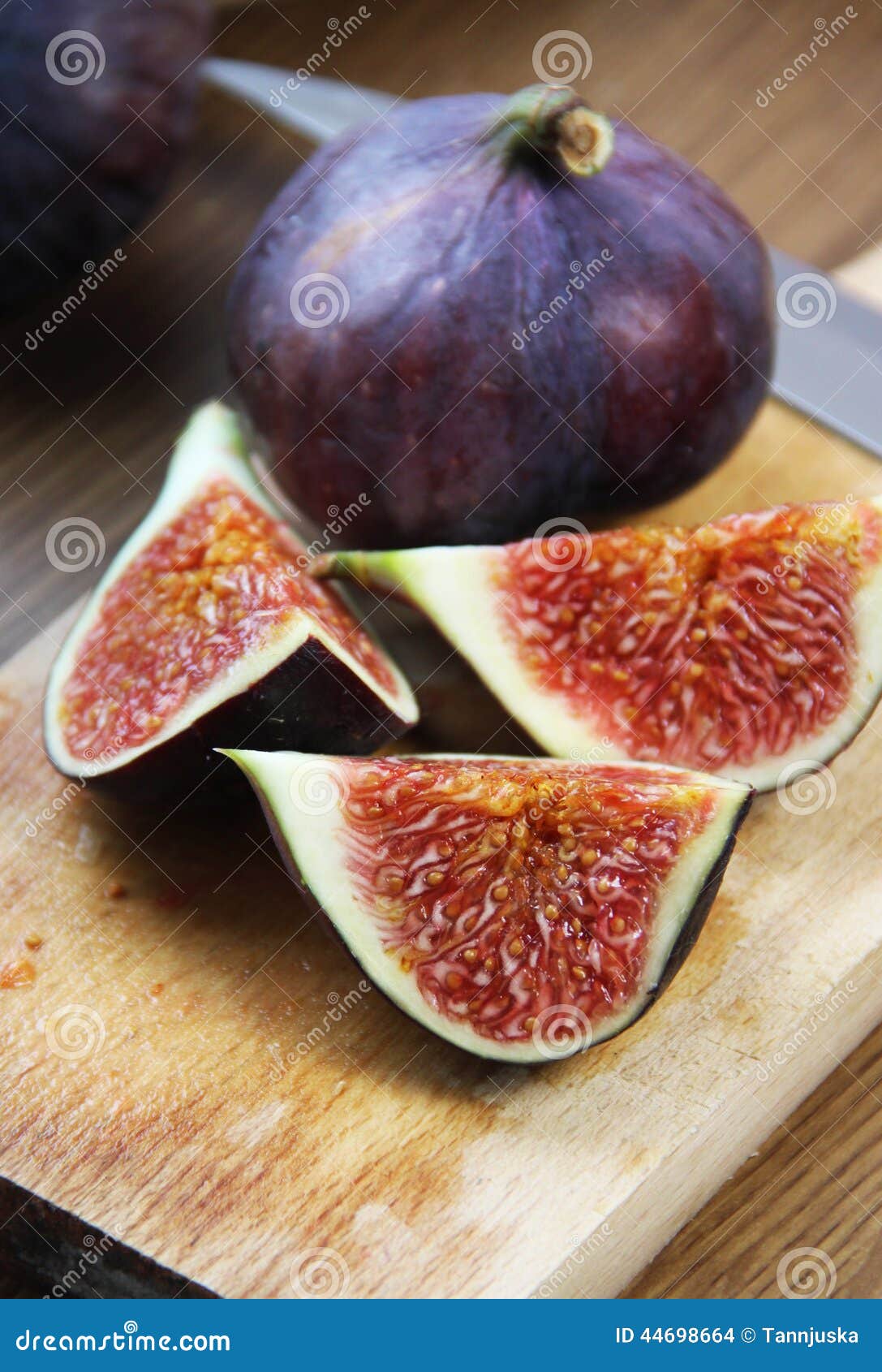 Beautiful Ripe Fresh Pulpy Figs on the Table Stock Photo - Image of ...