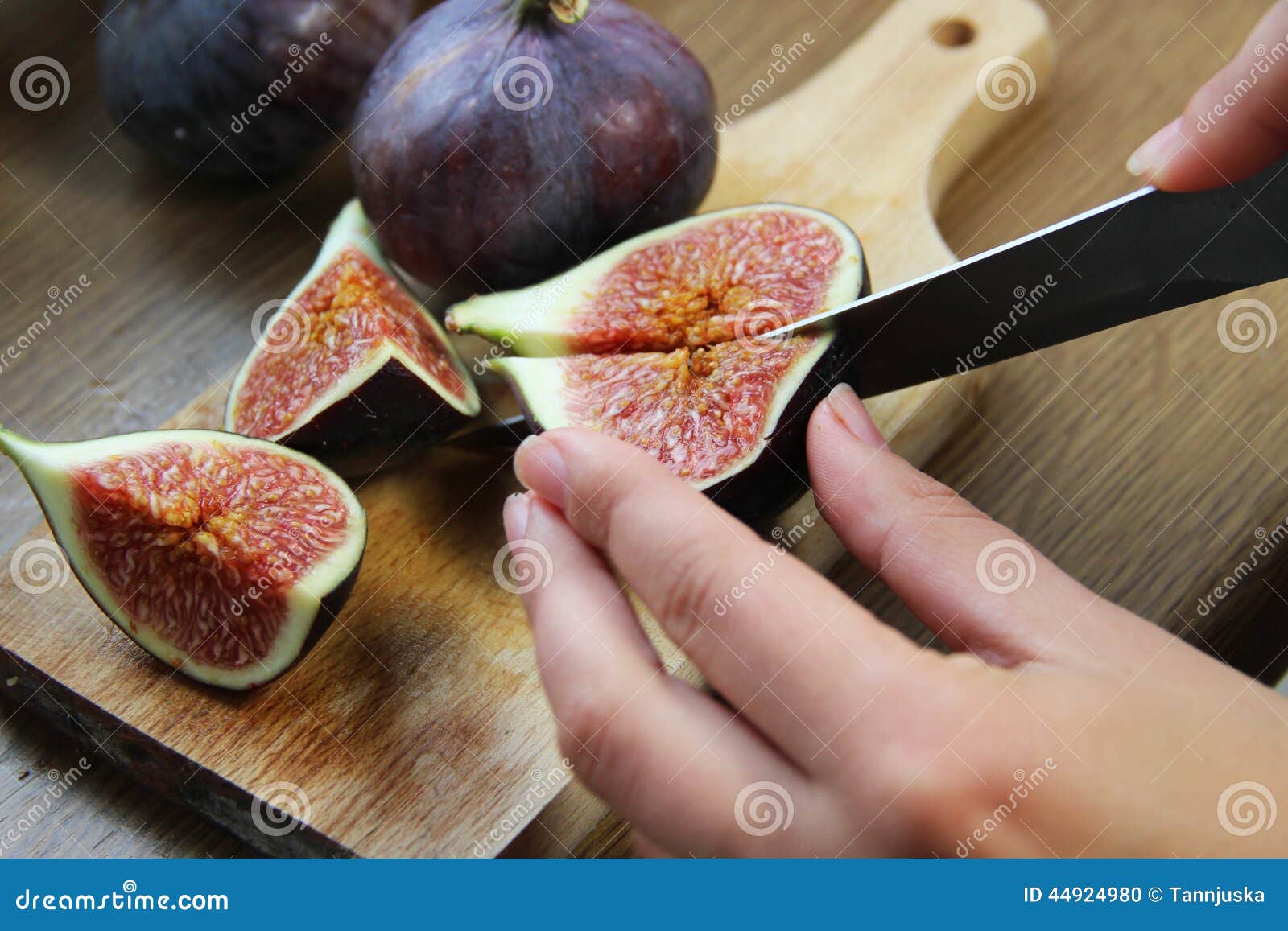 Beautiful Ripe Fresh Pulpy Figs on the Table Stock Photo - Image of ...