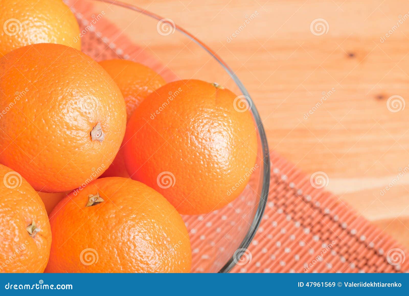 Beautiful Ripe Oranges on a Yellow Table Stock Image - Image of ...