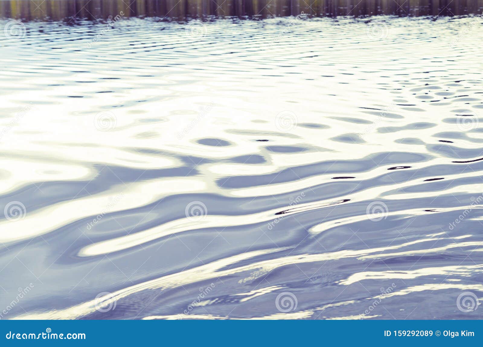 Beautiful ripples on water stock image. Image of beautiful - 159292089