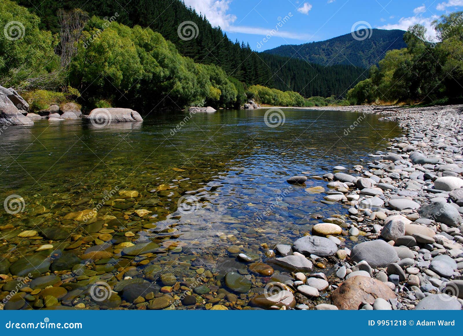 Beautiful River Water Tours At South Kaliman Royalty-Free Stock ...