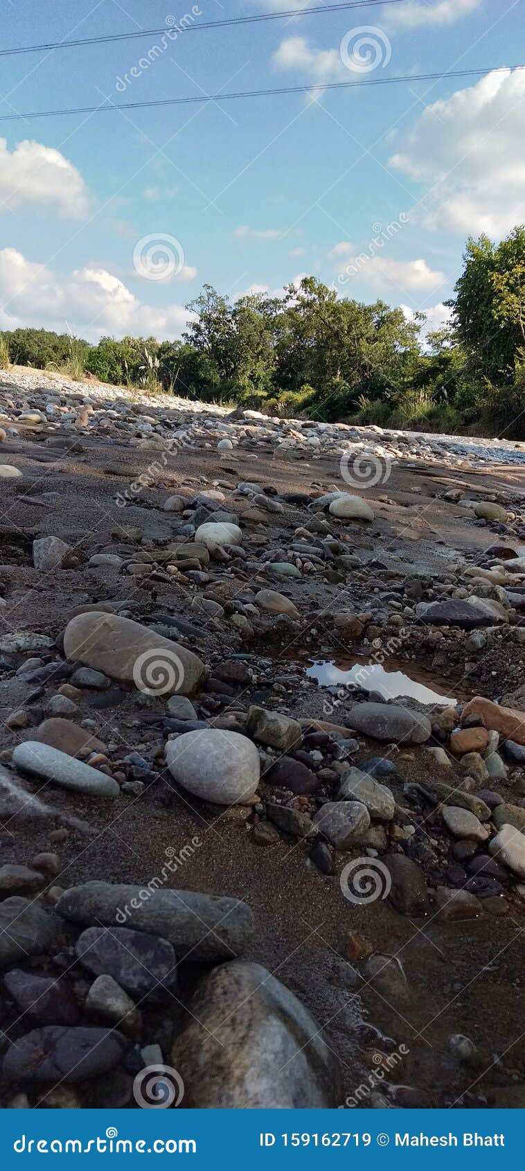 Beautiful River Bank View in Haridwar Uttrakhand India Stock Image ...