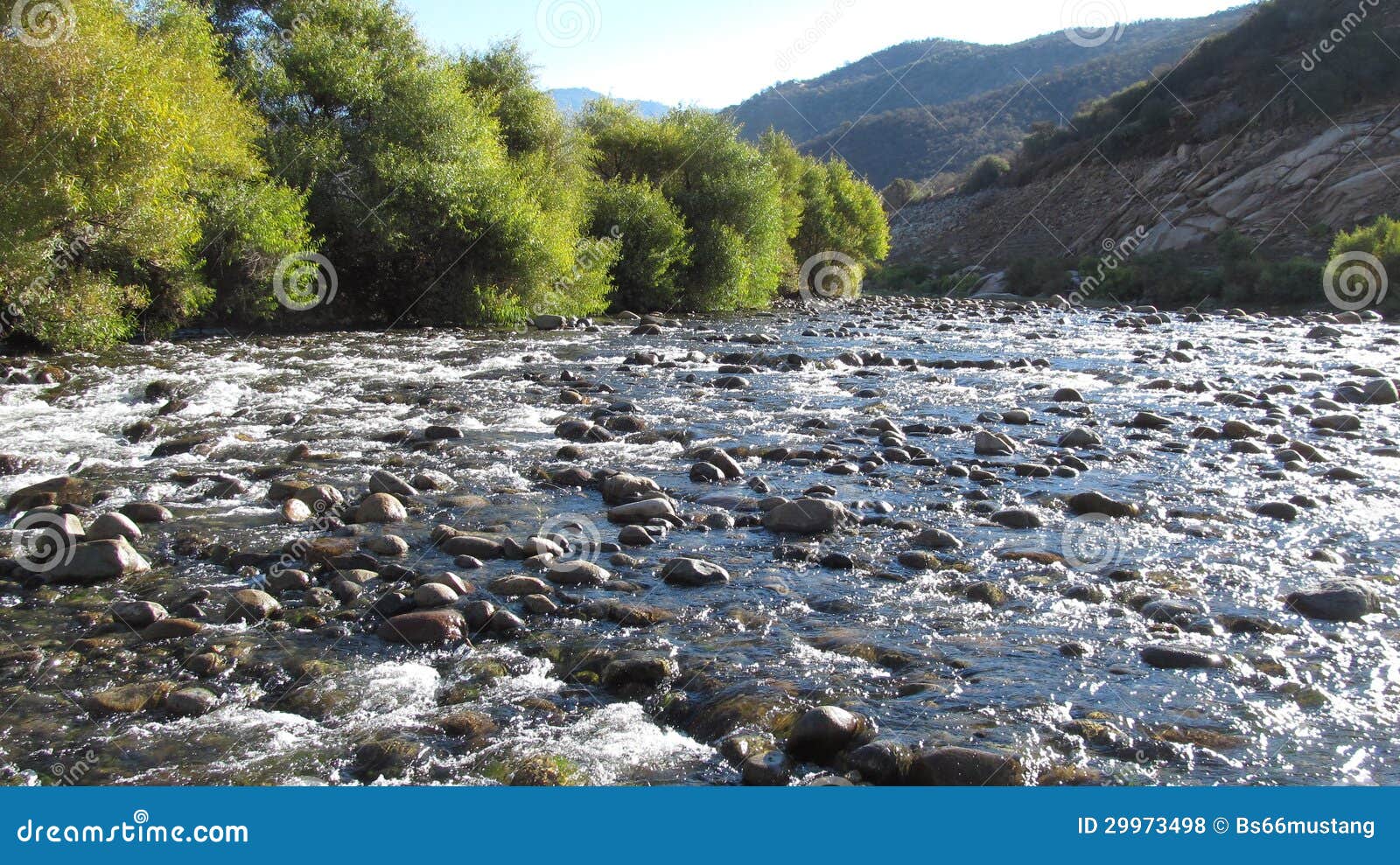 Glistening River stock photo. Image of outdoors, rocks - 29973498
