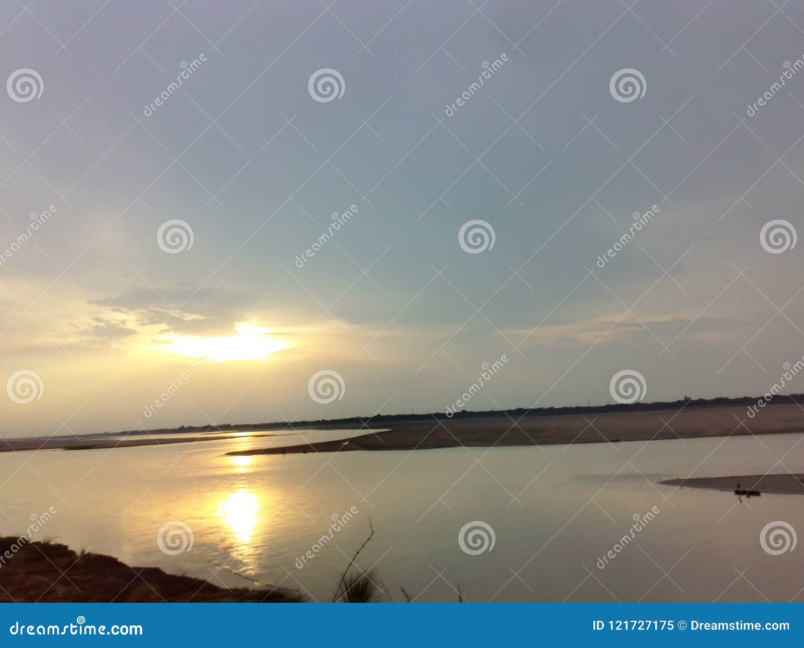 Beautiful river ganga stock image. Image of river, suhani - 121727175