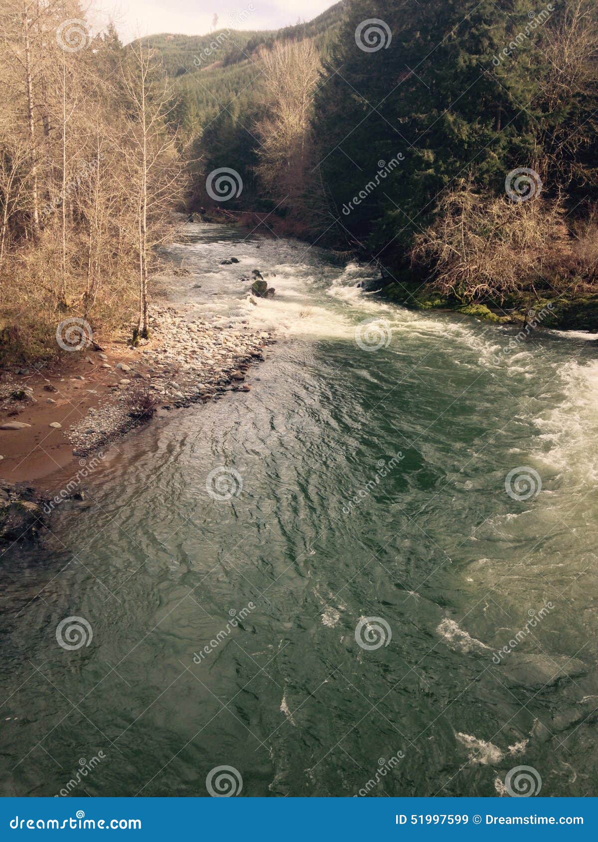 Beautiful River stock image. Image of oregon, beautiful - 51997599