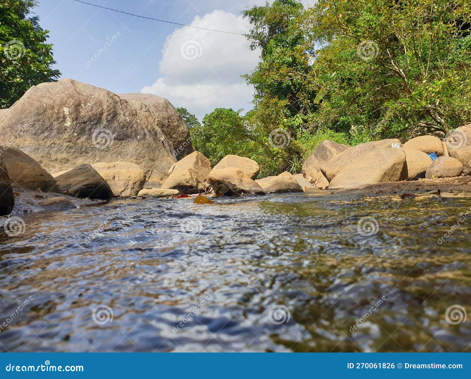 A Beautiful River in Sri Lanka Stock Photo - Image of nature, lanka ...