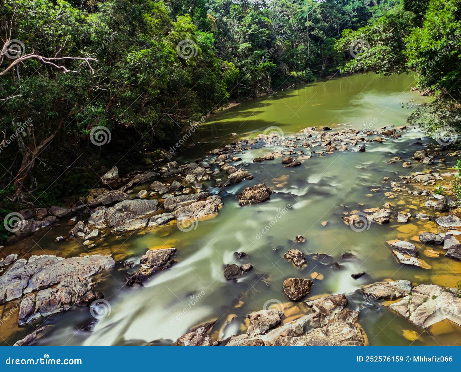 Beautiful River Waterfall in Endau Rompin, Malaysia Stock Image - Image ...
