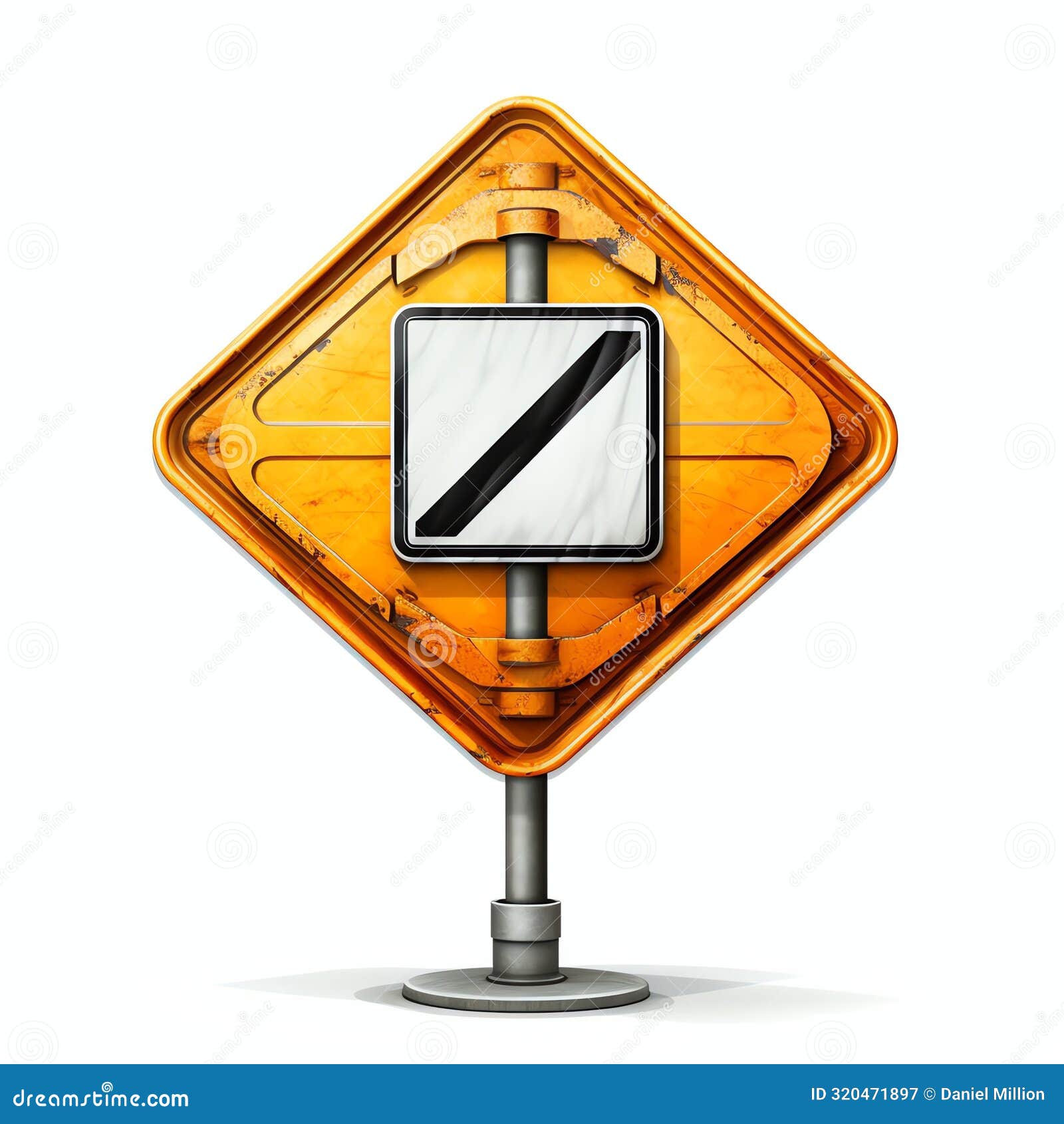 Beautiful Road Sign Clipart Illustration Stock Illustration ...