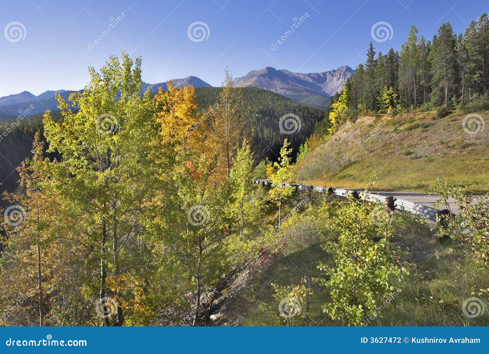 Beautiful Road To Mountains Stock Photo - Image of road, land: 3627472