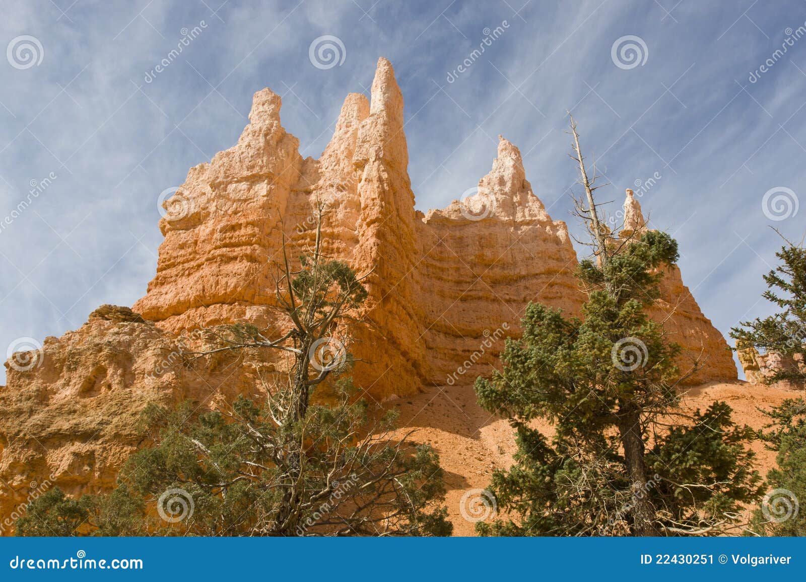 Beautiful Rock Formation in Bryce Canyon. Stock Image - Image of ...