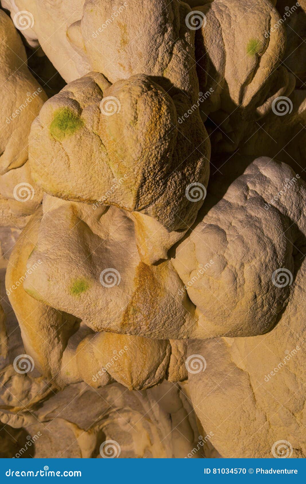 Beautiful Rock Formations Inside the Cave Stock Photo - Image of ...