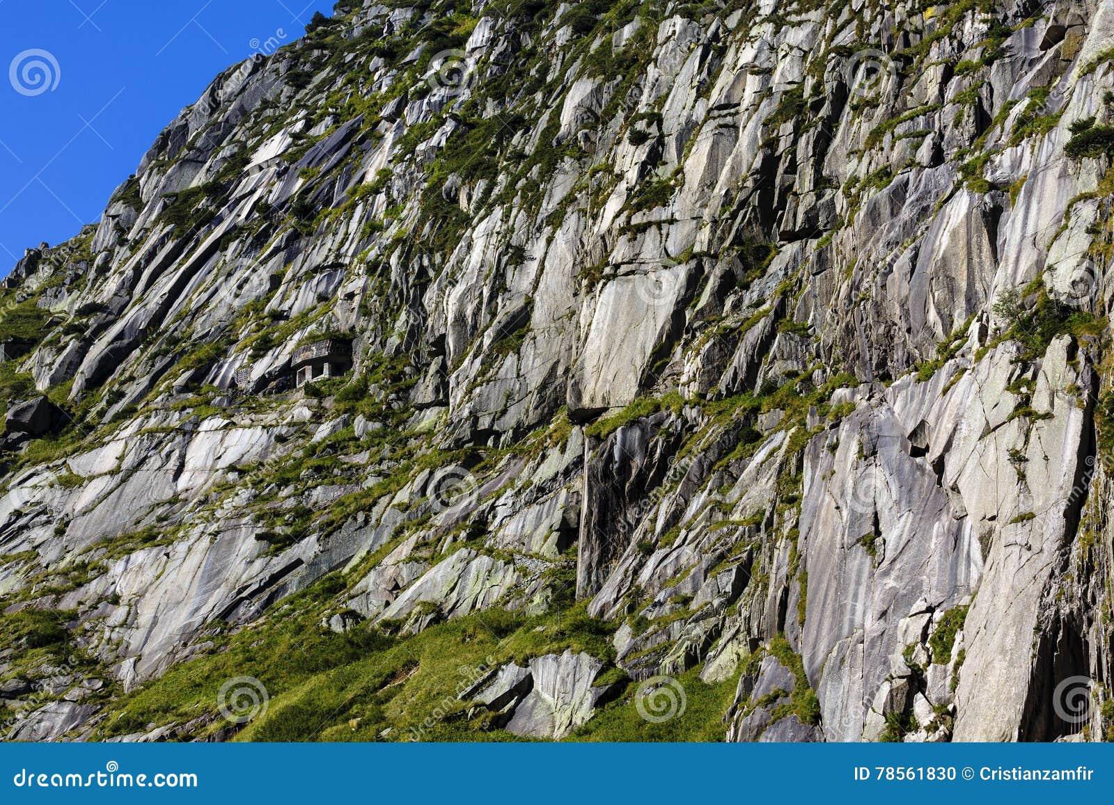 Beautiful Rocky Mountain Wall Stock Photo - Image of park, rocky: 78561830