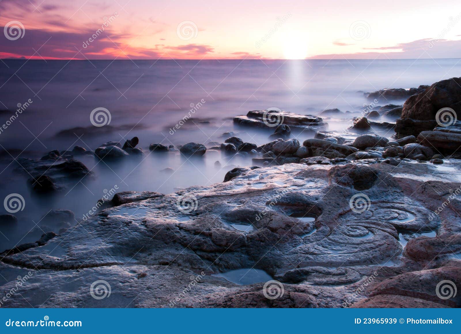 Beautiful rocky sea beach stock image. Image of relax - 23965939