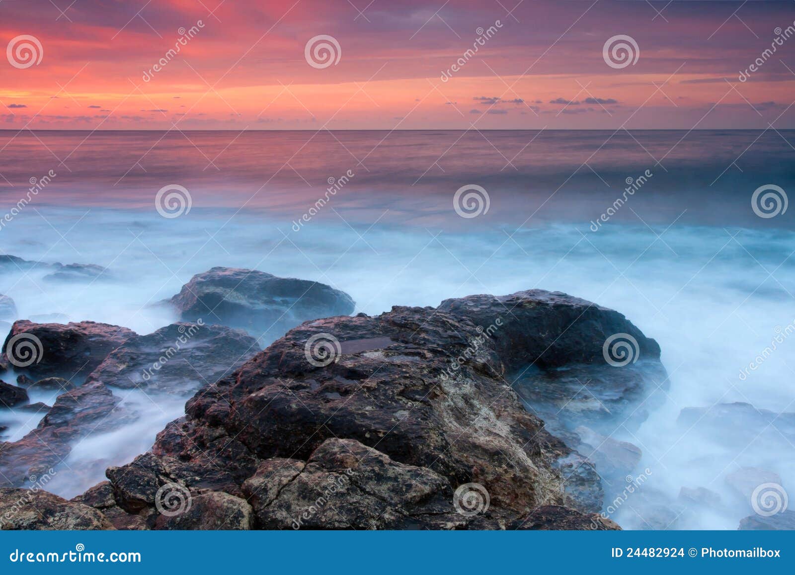 Beautiful rocky sea beach stock photo. Image of season - 24482924