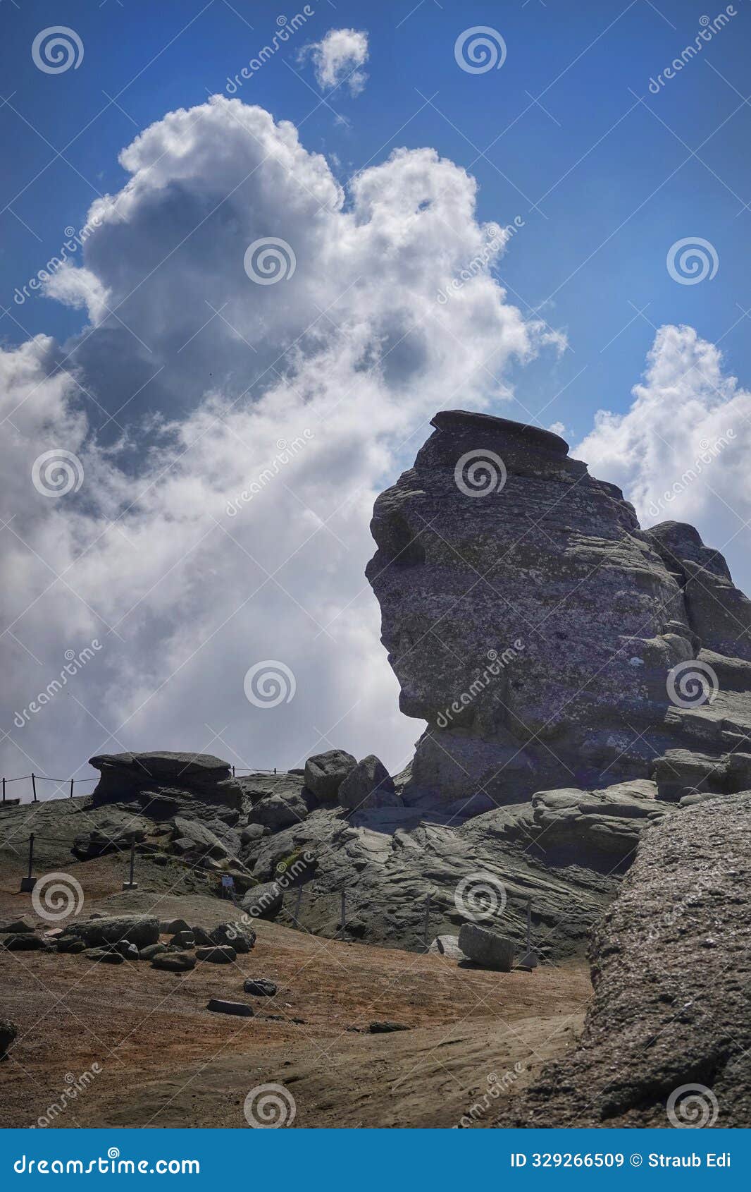 Beautiful Romania - Bucegi Natural Park, the Sphinx Stock Image - Image ...