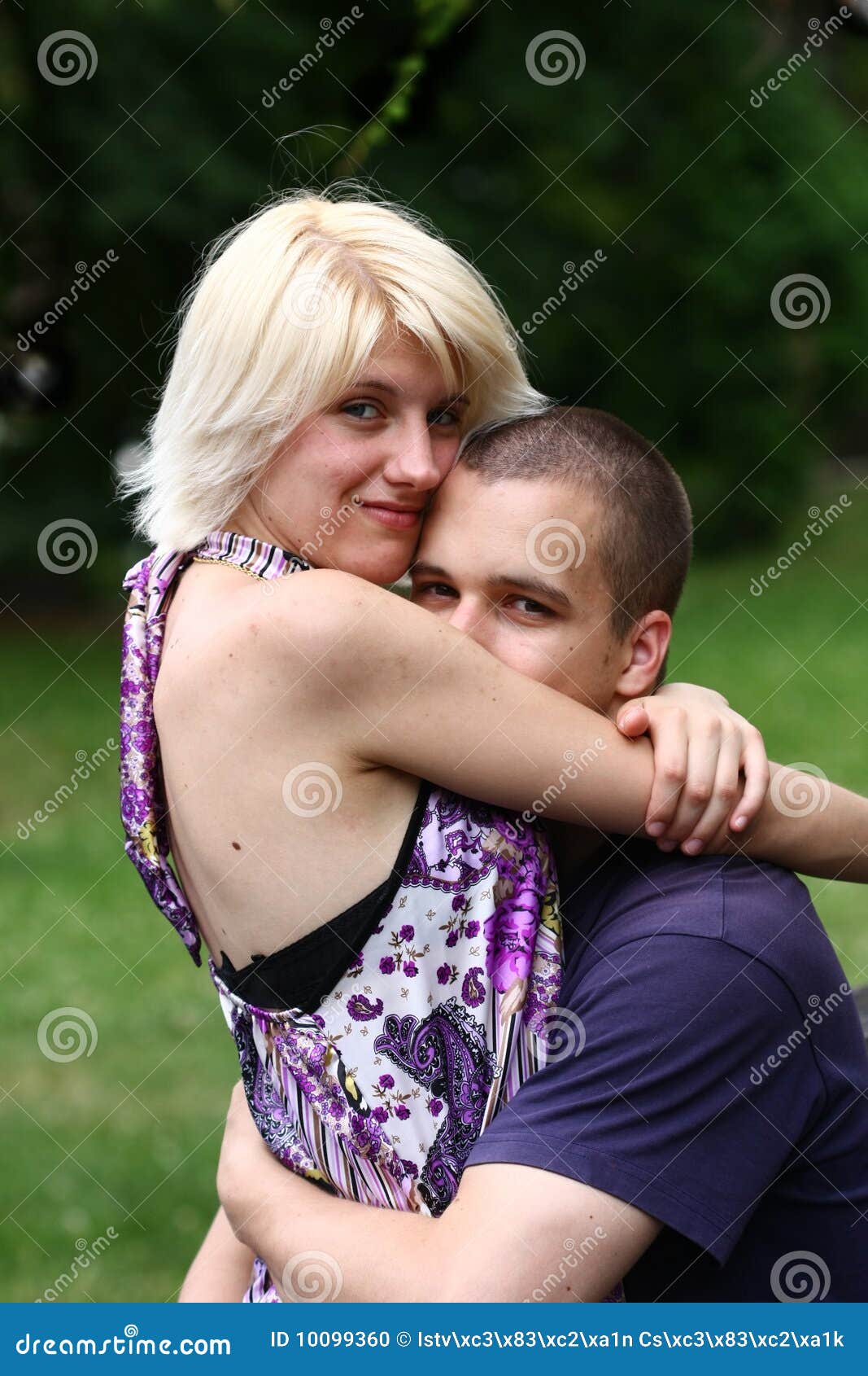 Beautiful romantic couple stock photo. Image of female - 10099360