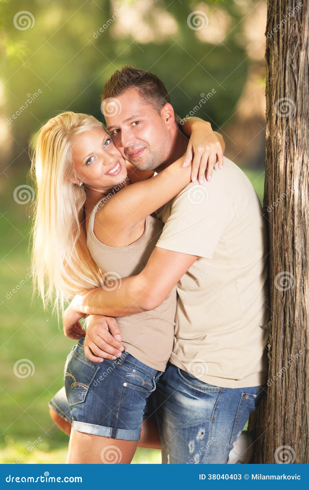Beautiful romantic couple stock image. Image of togetherness - 38040403