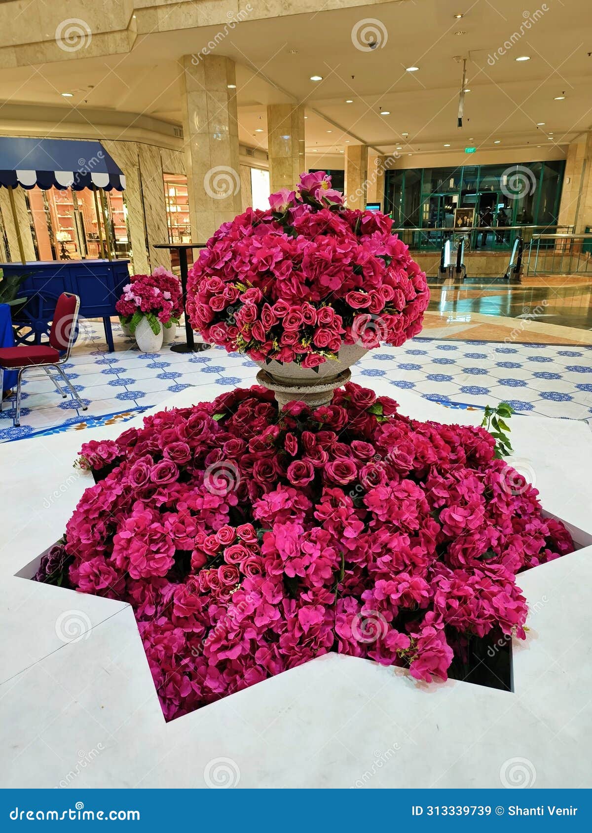 Beautiful Roses in the Mall Stock Image - Image of bunch, fresh: 313339739