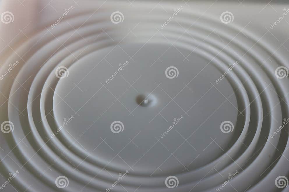 Beautiful Round Circles of Different Size Concentric White Grooves ...