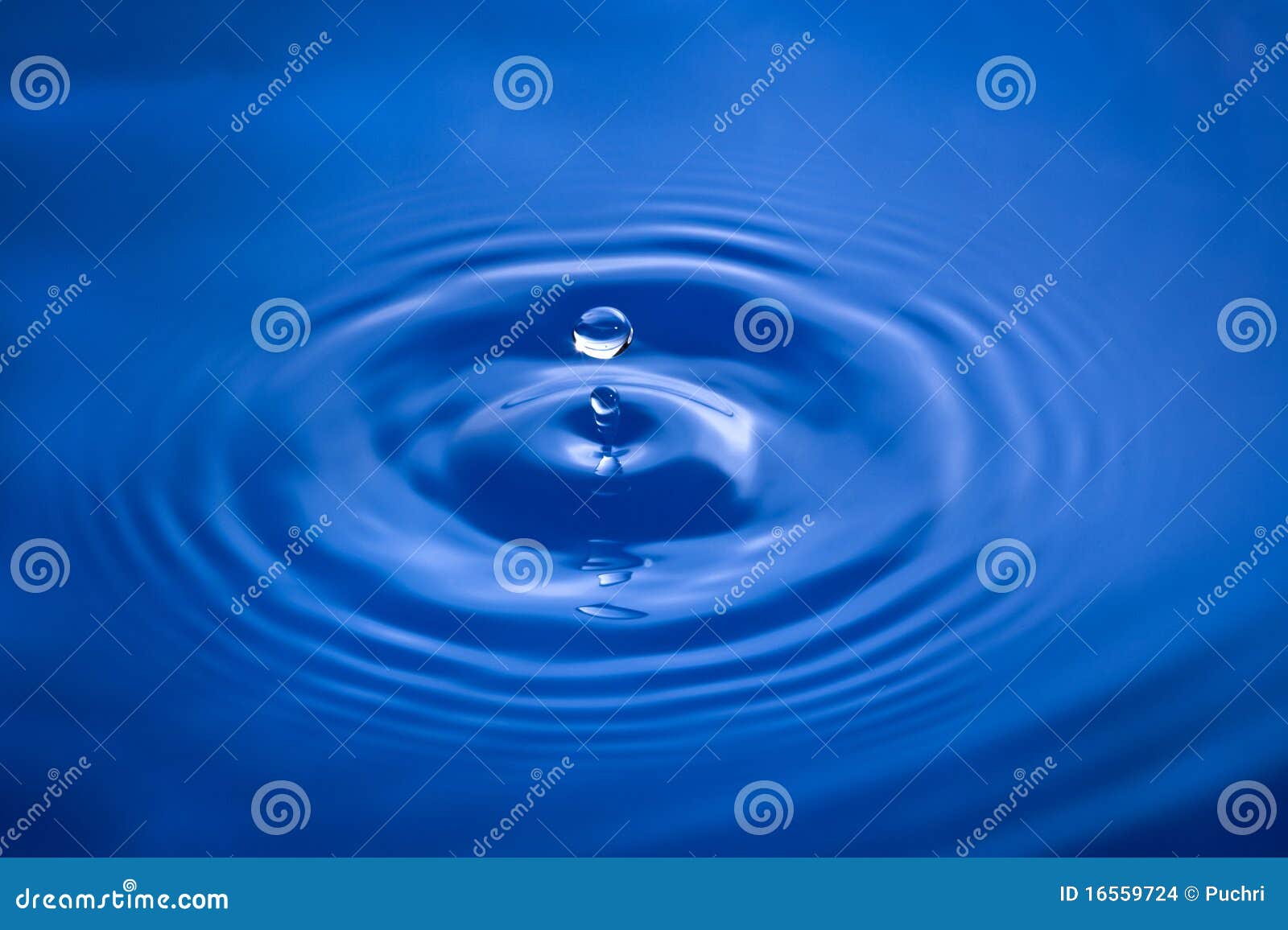 Beautiful round water drop stock photo. Image of colour - 16559724