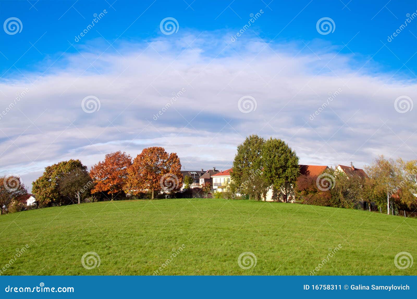 Beautiful rural landscape stock image. Image of earth - 16758311