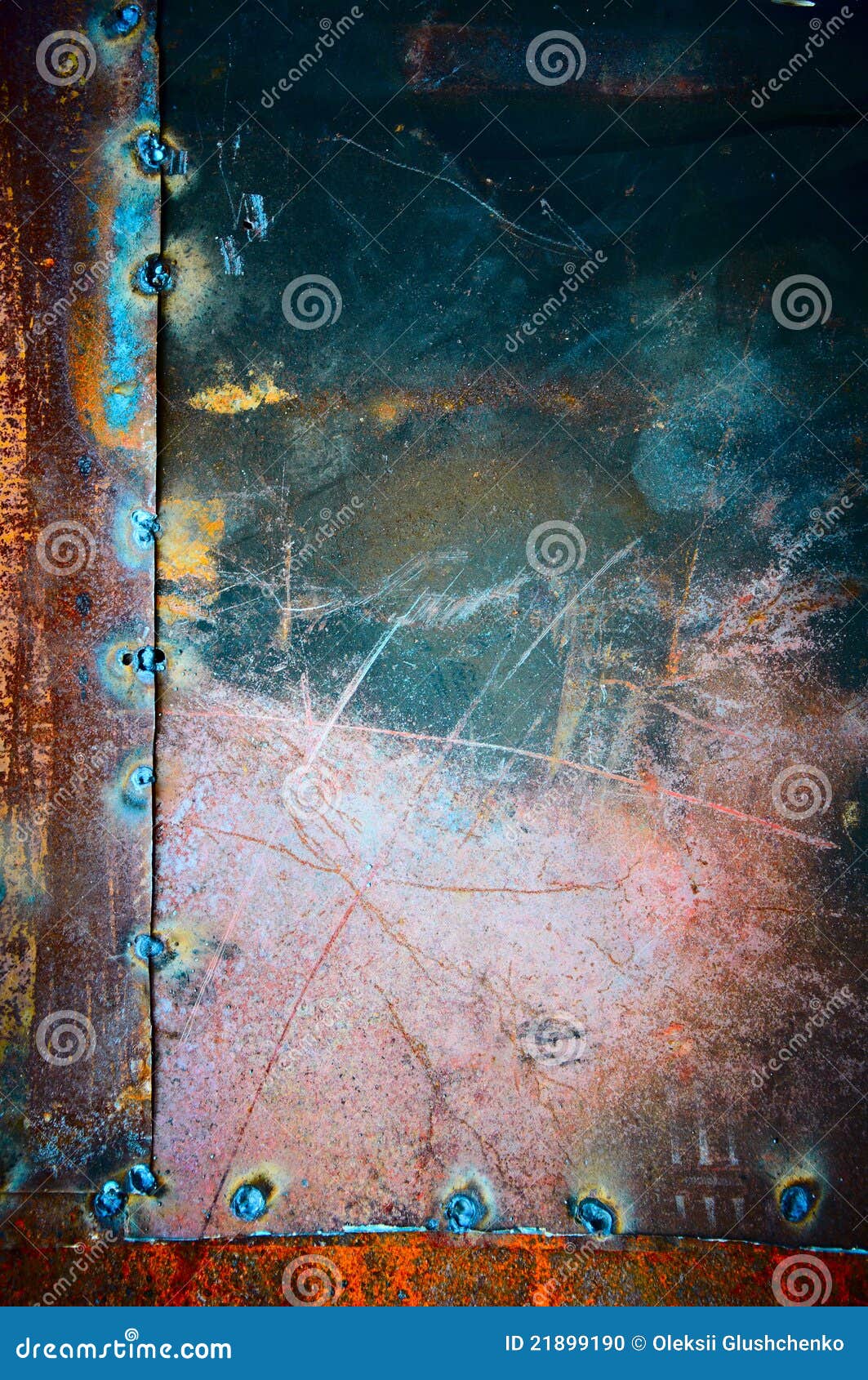 Beautiful Rust on Old Metal Stock Photo - Image of rusted, metal: 21899190
