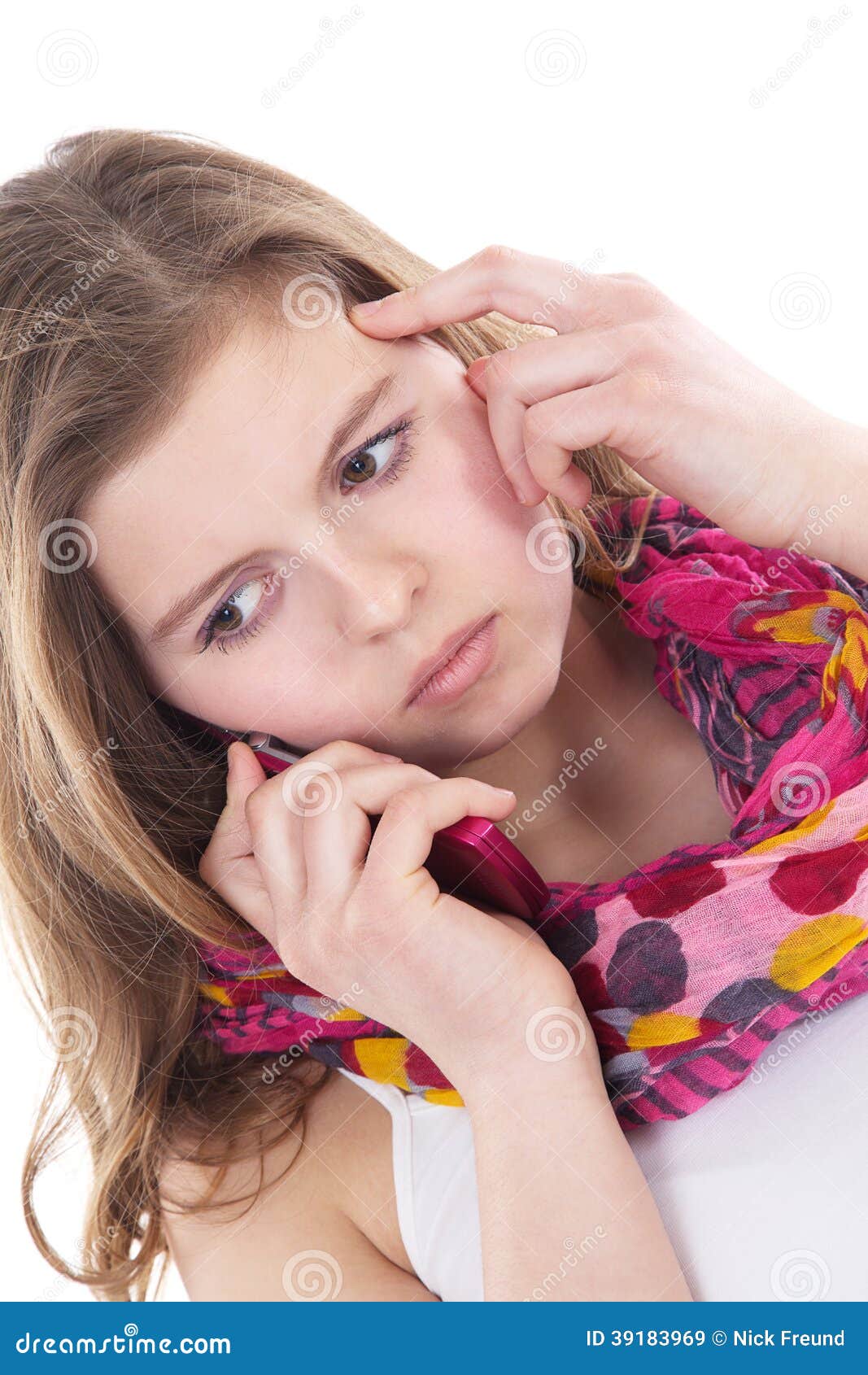 Beautiful sad woman thinks stock image. Image of adult - 39183969