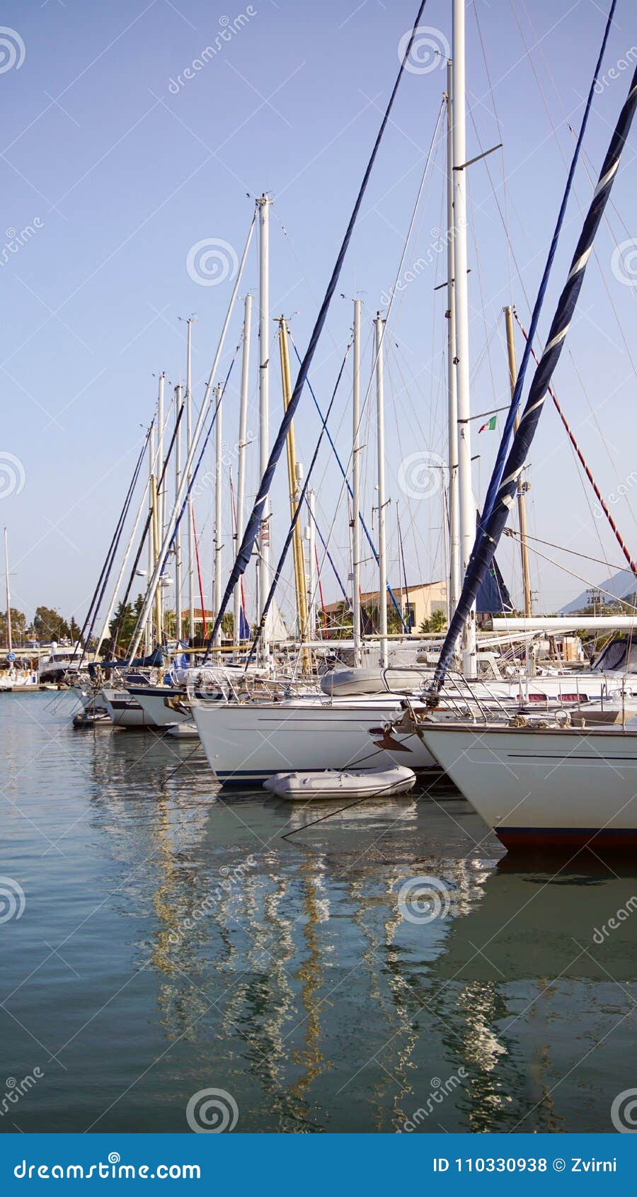Beautiful sailboats stock photo. Image of beautiful - 110330938