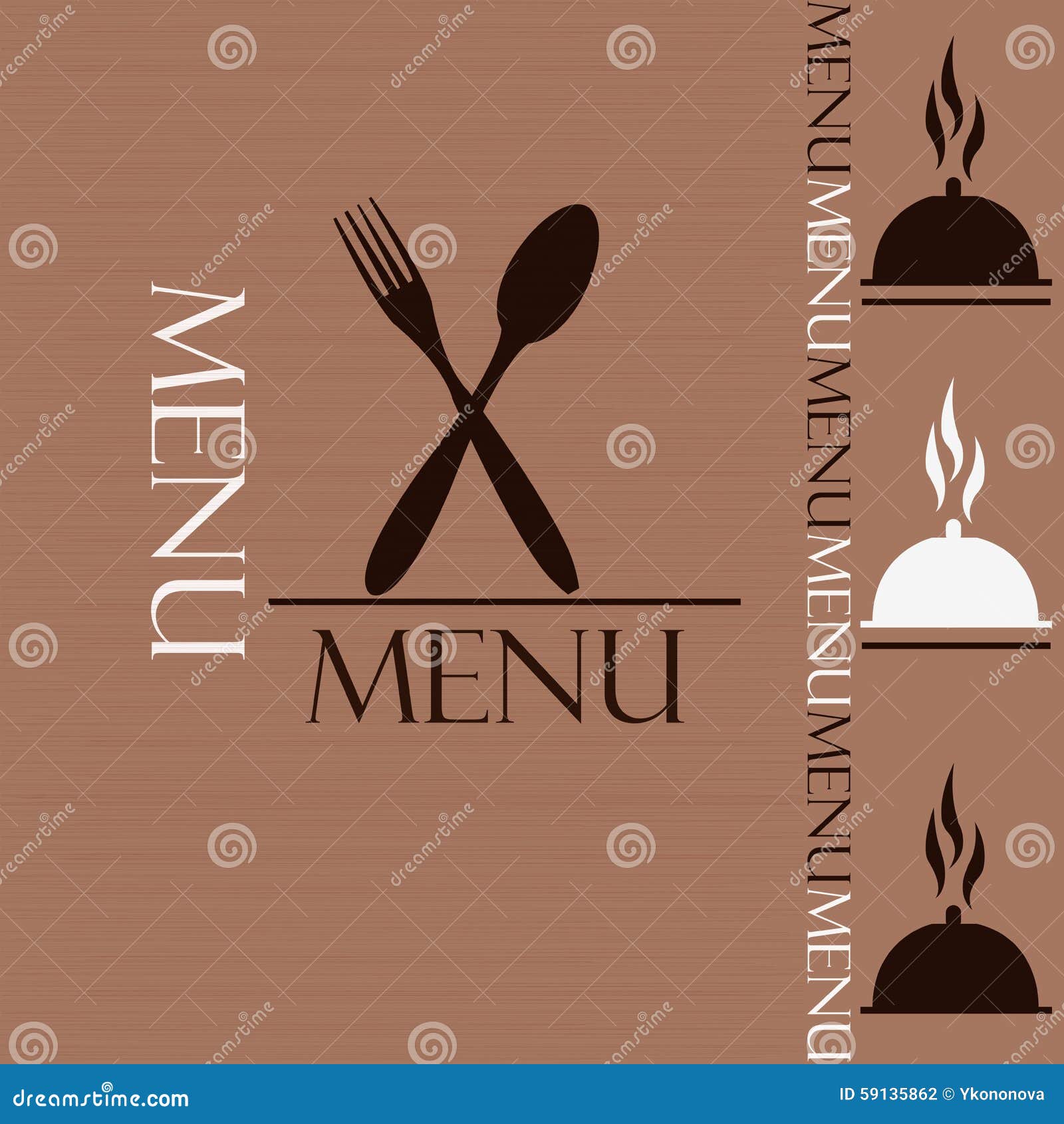 Beautiful Sample Menu stock vector. Illustration of breakfast - 59135862