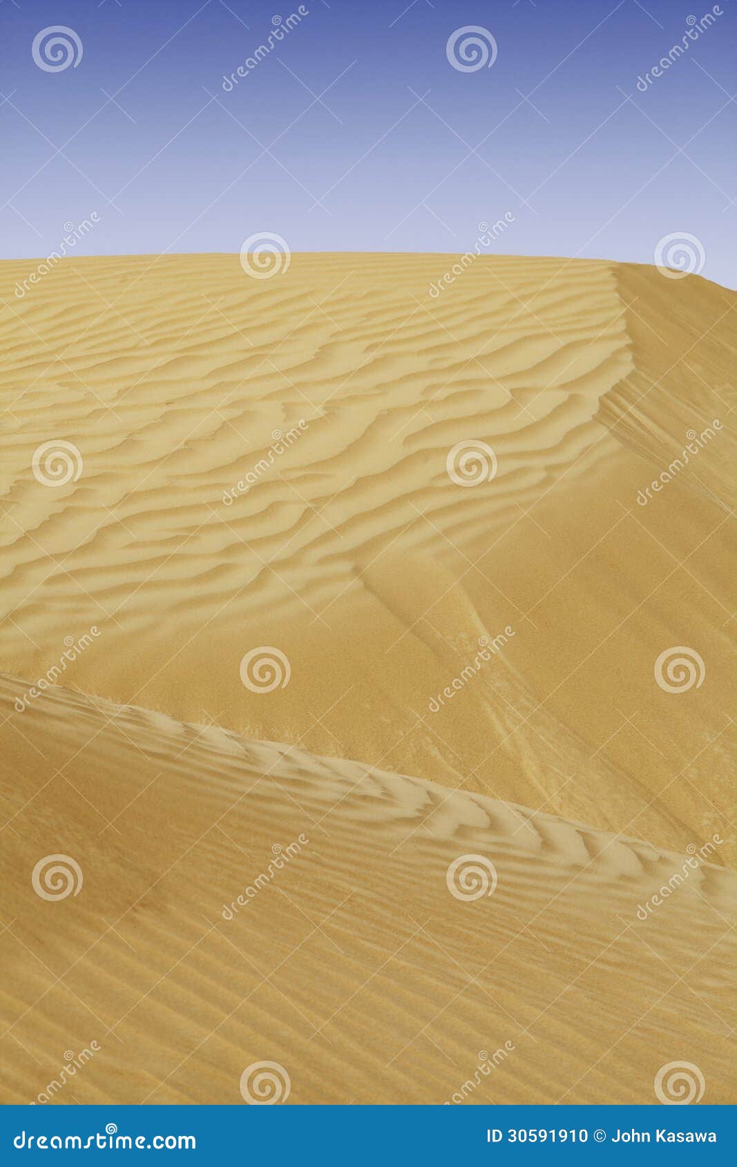 Beautiful Sand Dune Scenery in United Arab Emirates Stock Photo - Image ...