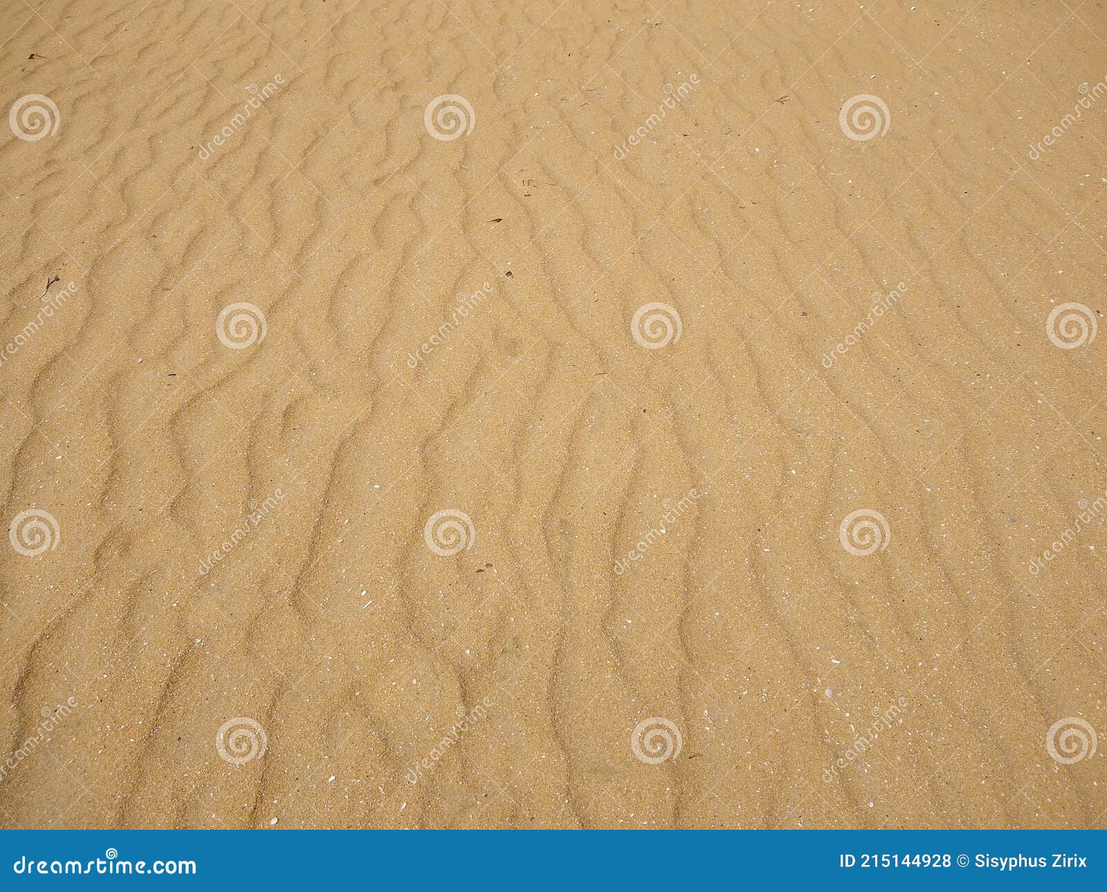 Beautiful Sand Wave Pattern in the Beach Stock Photo - Image of line ...
