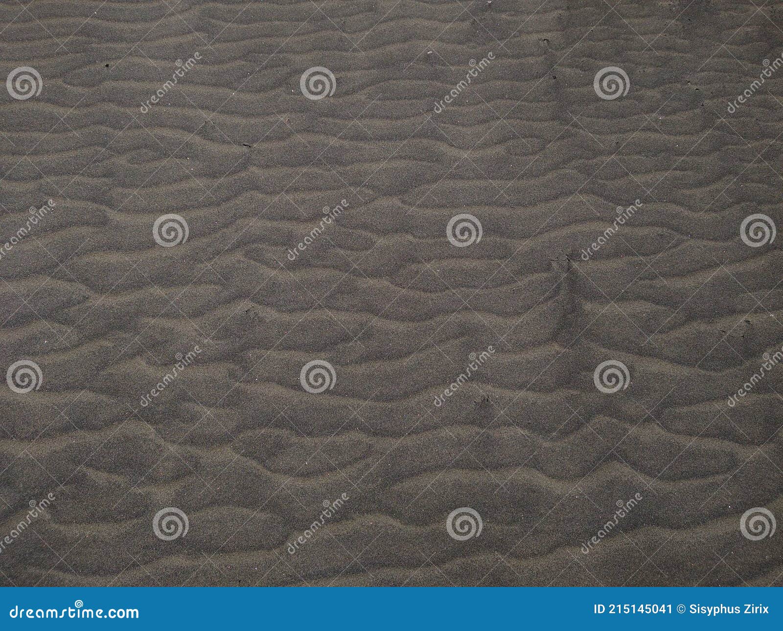 Beautiful Sand Wave Pattern in the Beach Stock Image - Image of wood ...