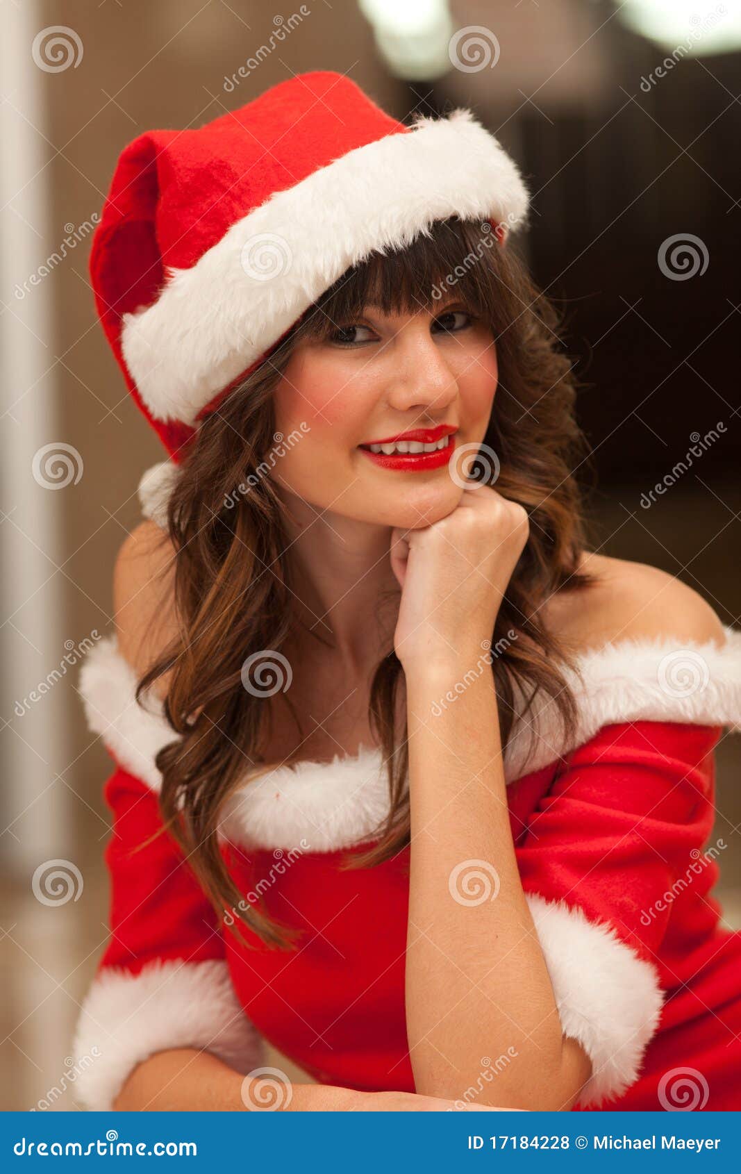 Beautiful Santa stock photo. Image of festive, santa - 17184228