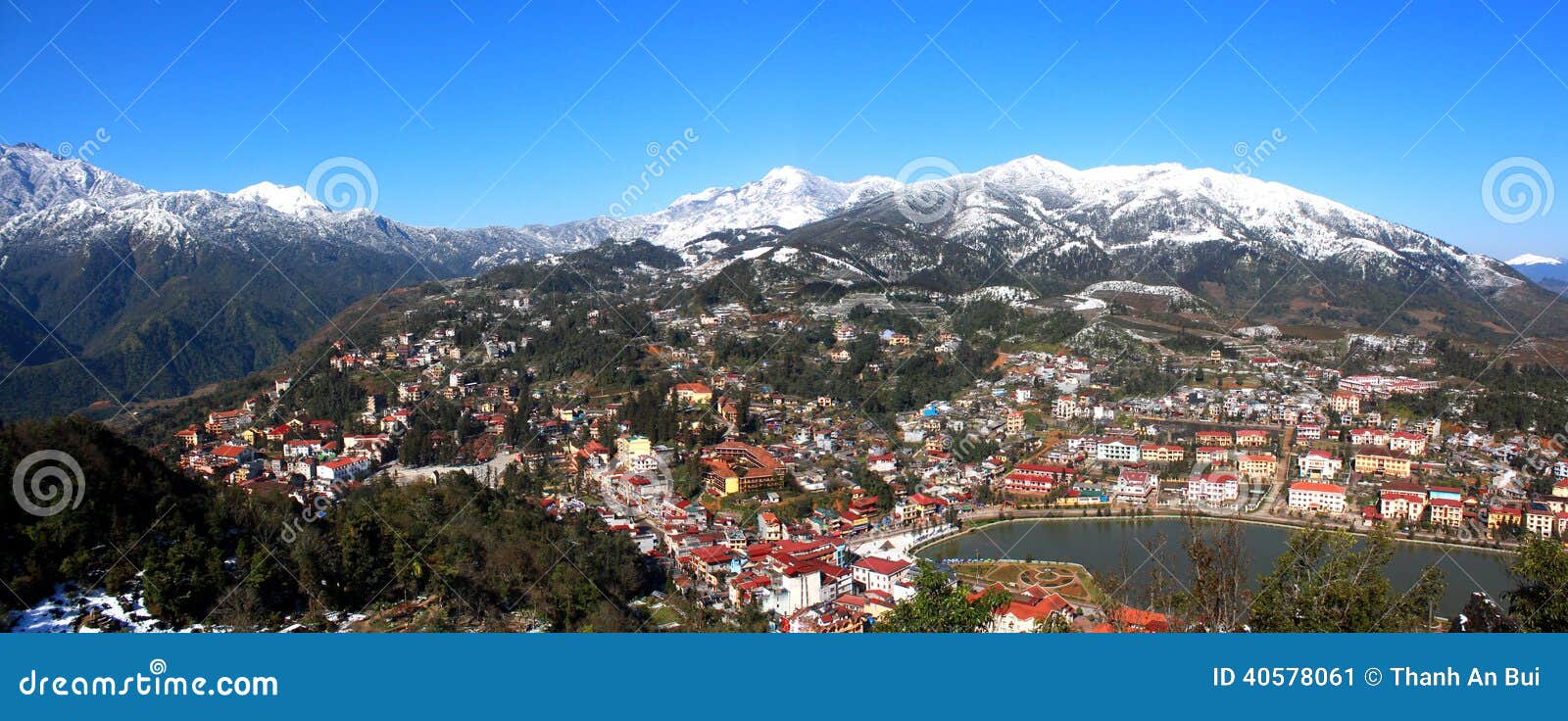 Beautiful Sapa Town editorial photo. Image of quang, coming - 40578061