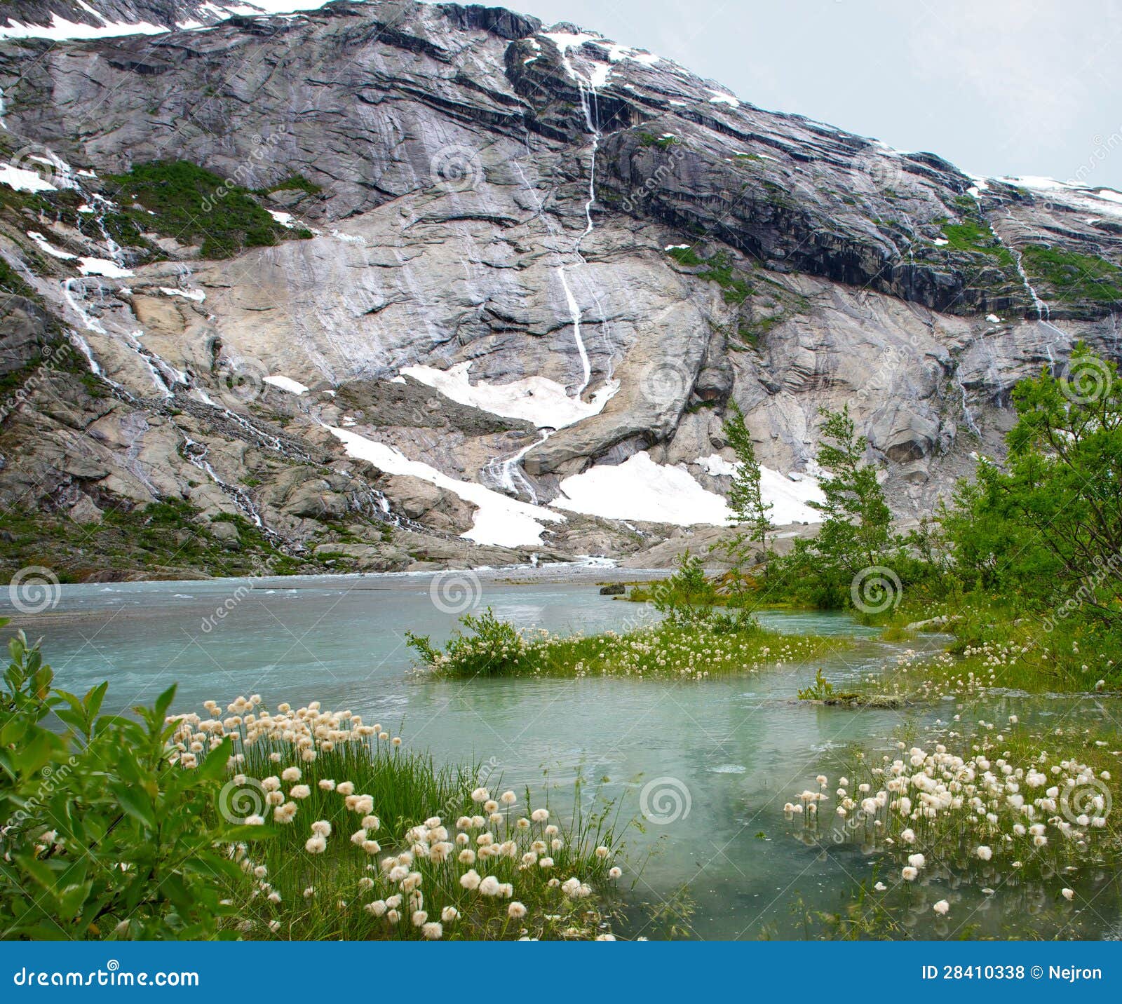 Beautiful Scandinavian Landscape Stock Photo - Image of landscape, pond ...