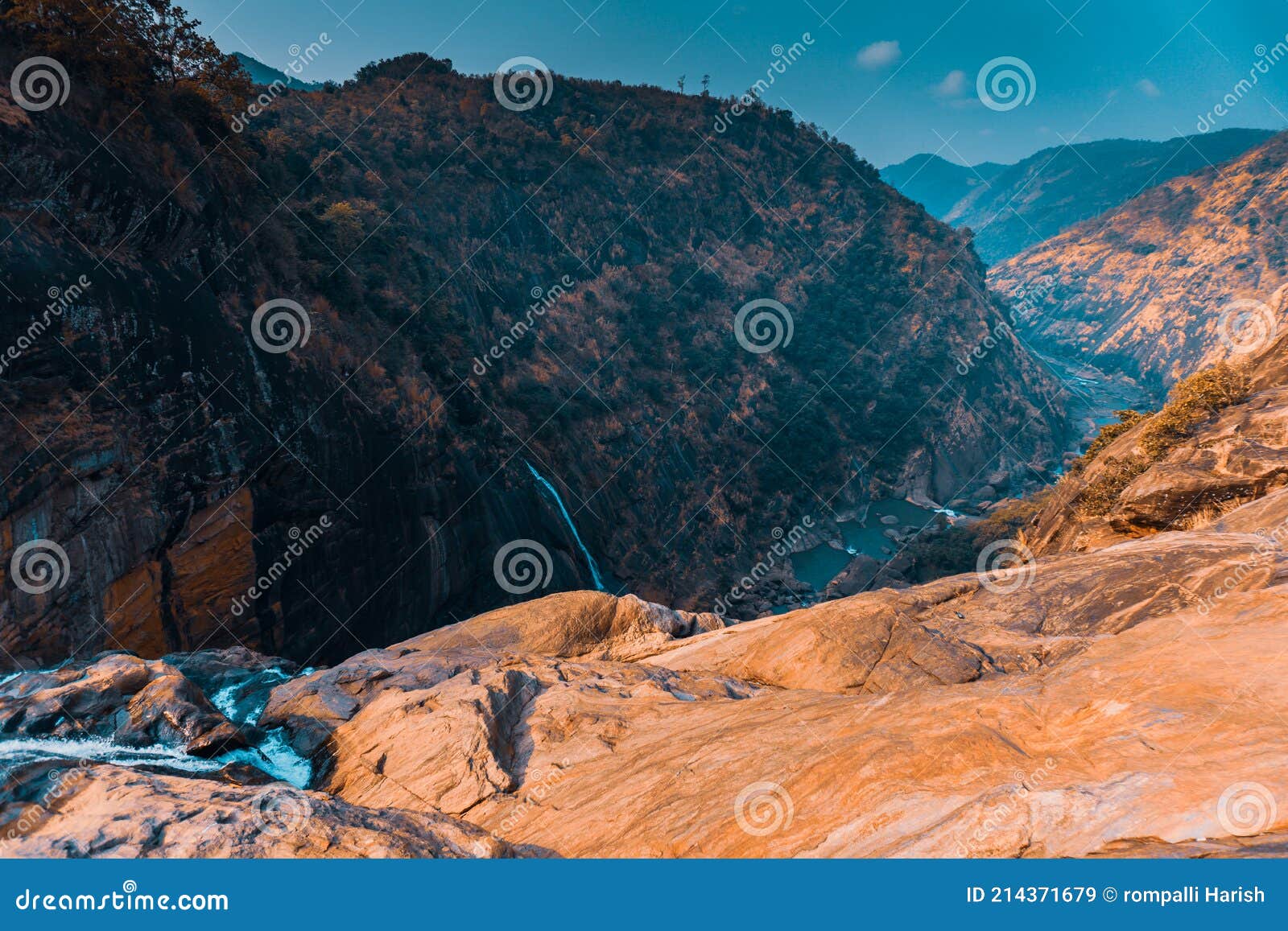 Beautiful Scene at Andhra Pradesh India Stock Image - Image of plateau ...