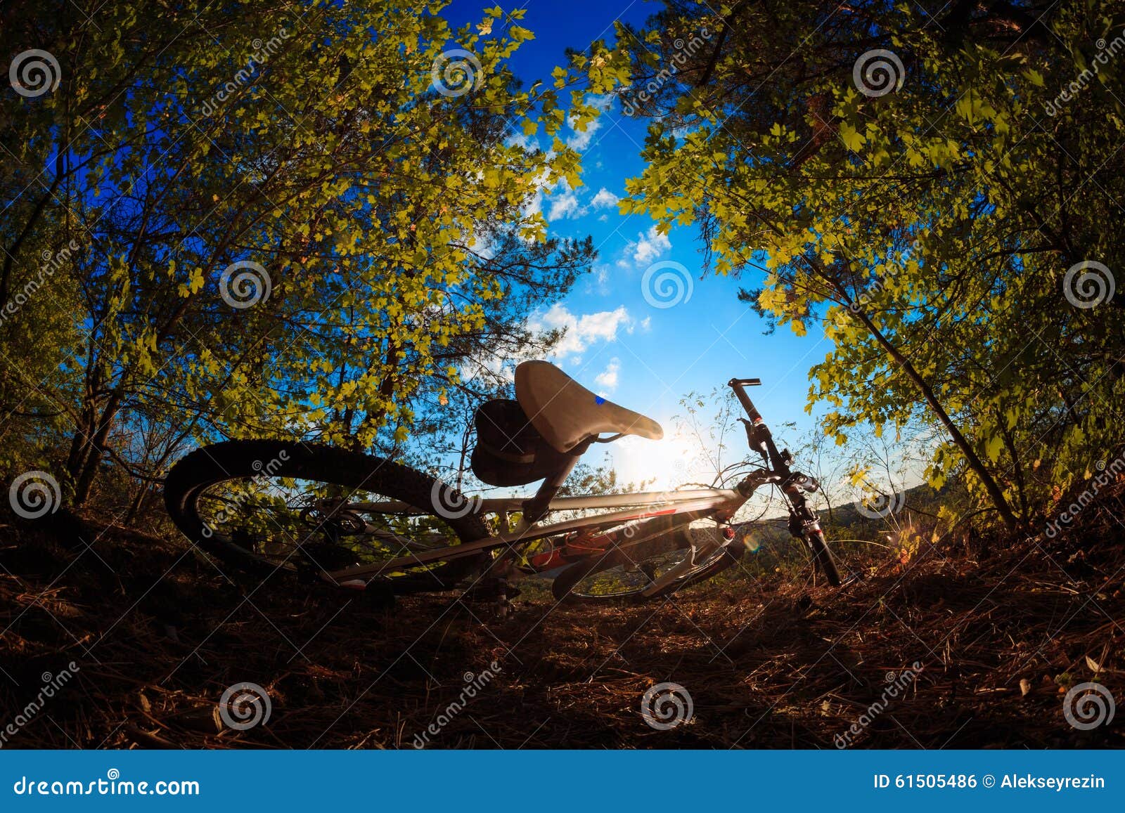 Beautiful Scene of Bike on Sunset Stock Photo - Image of electric ...