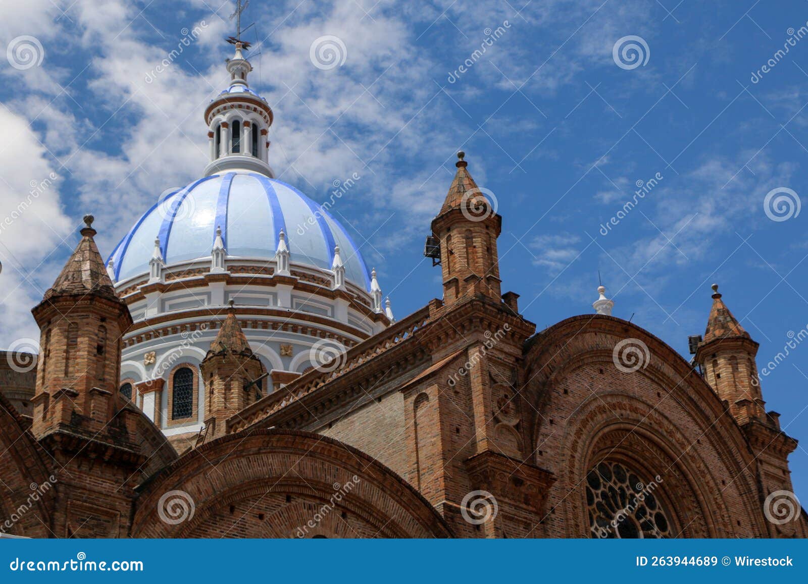 Beautiful Scene of the Cathedral of the Immaculate Conception in Cuenca ...