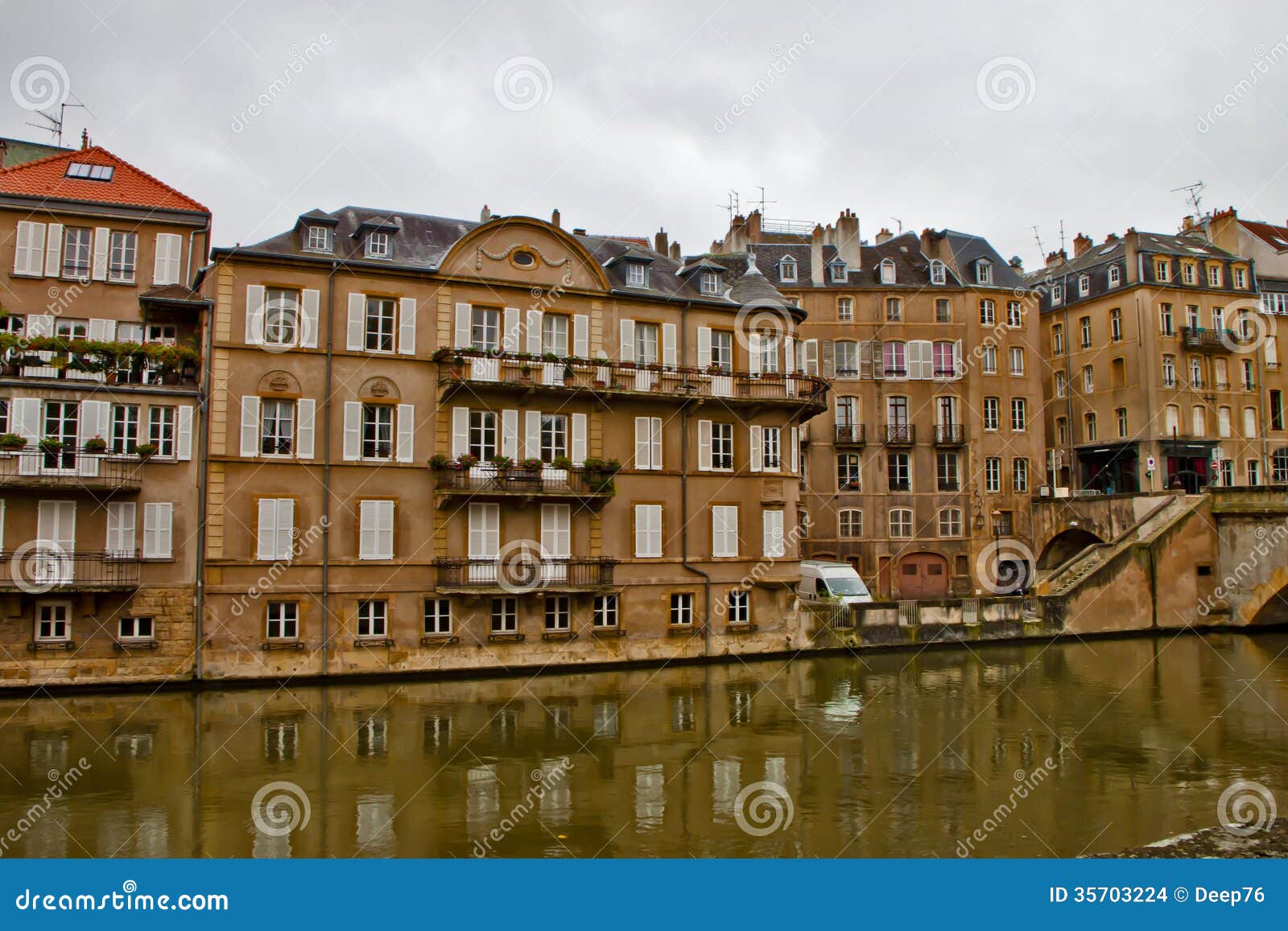 Beautiful Scene in Metz stock photo. Image of destination - 35703224