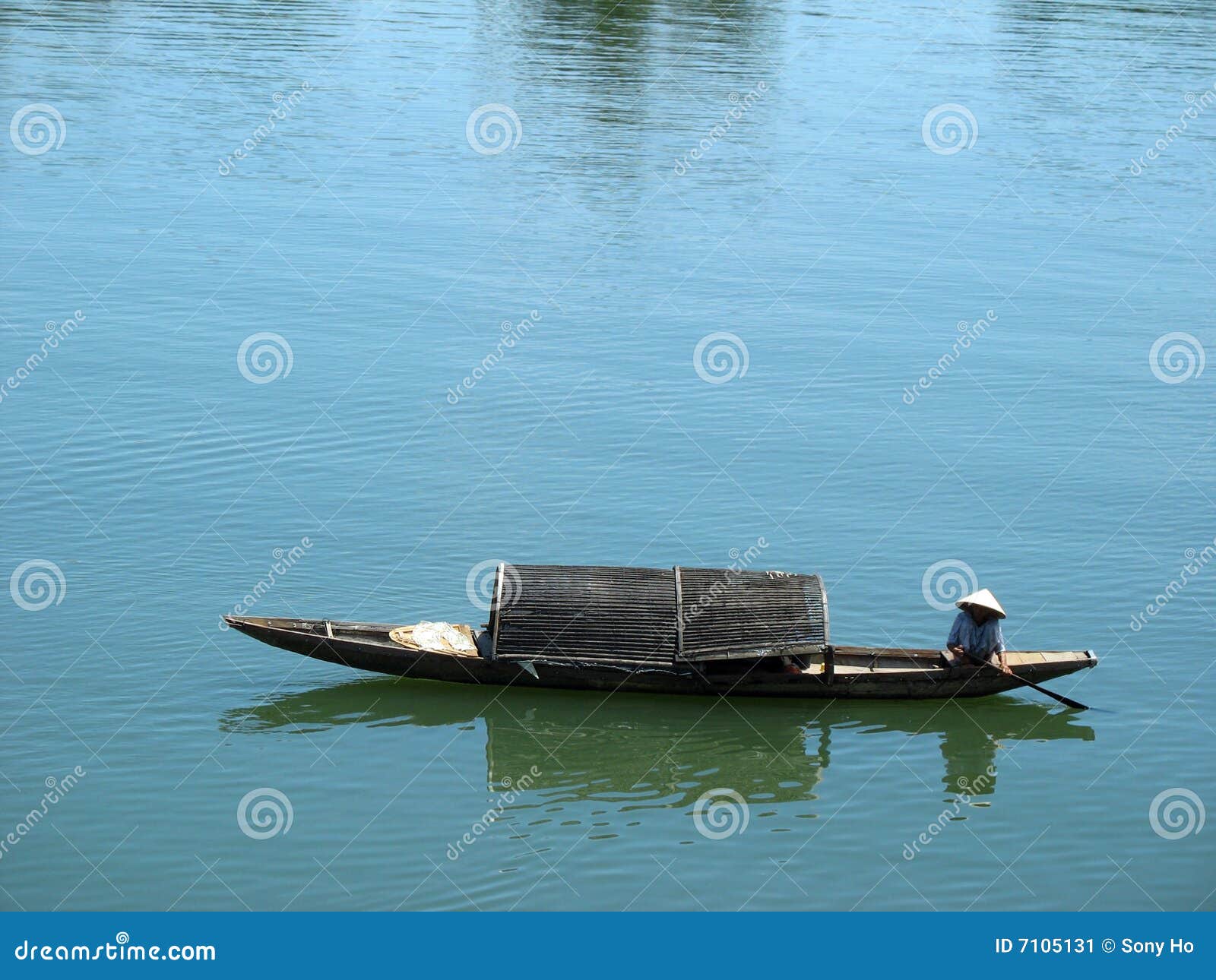 Beautiful Scene in Southeast Asia Stock Image - Image of water, blue ...