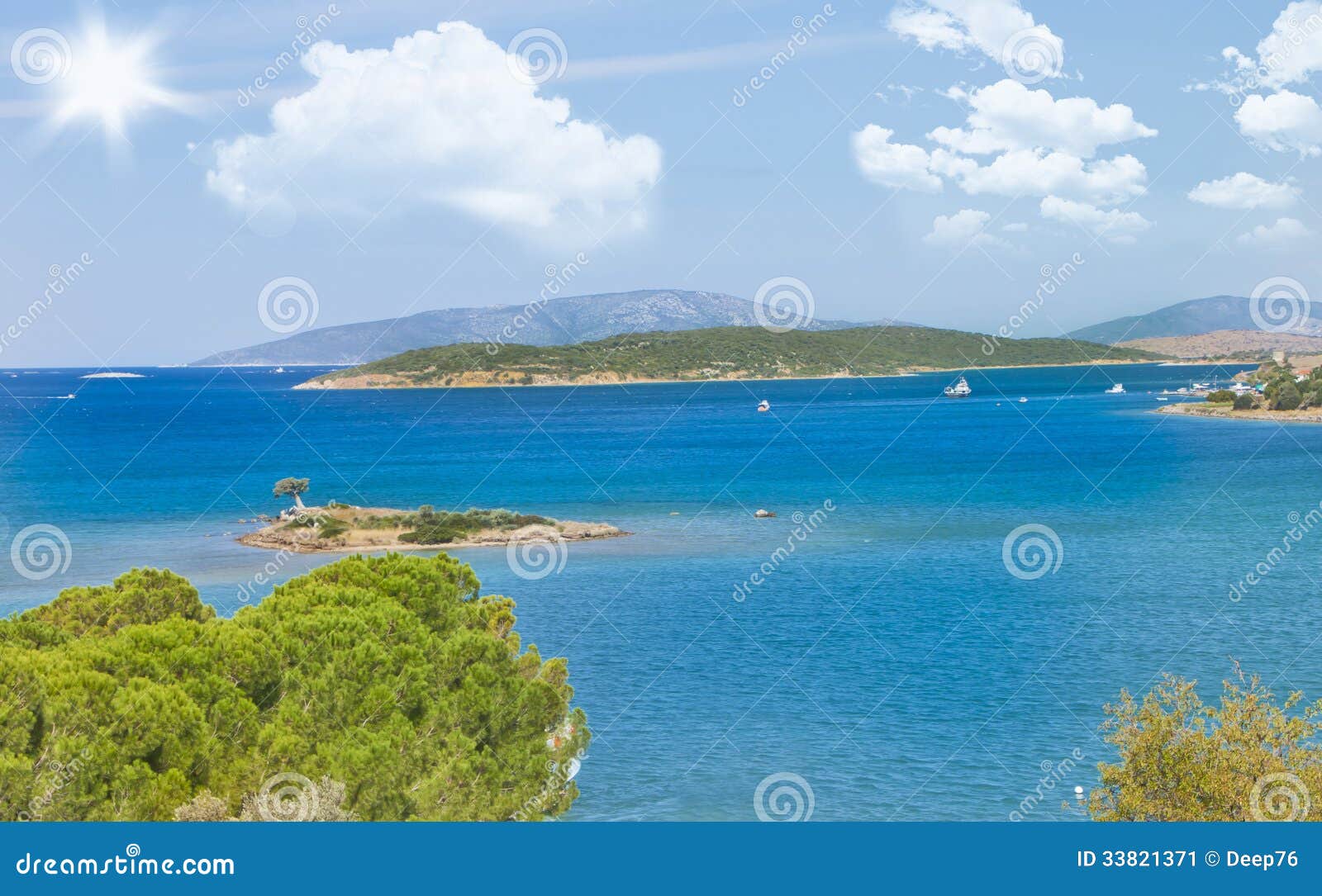 Beautiful Scene in Turkey stock image. Image of beautiful - 33821371