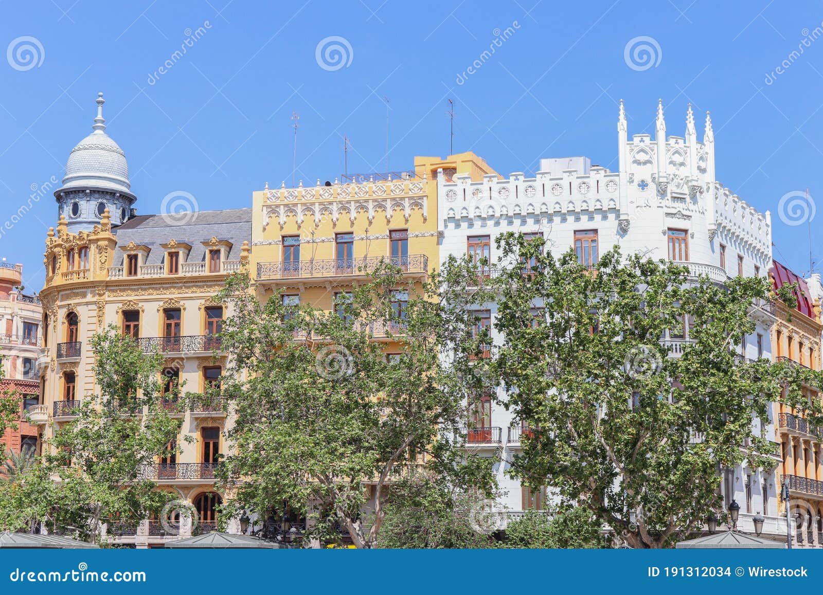 Beautiful Scenery of an Autonomous Community in Valencia. Spain Stock ...