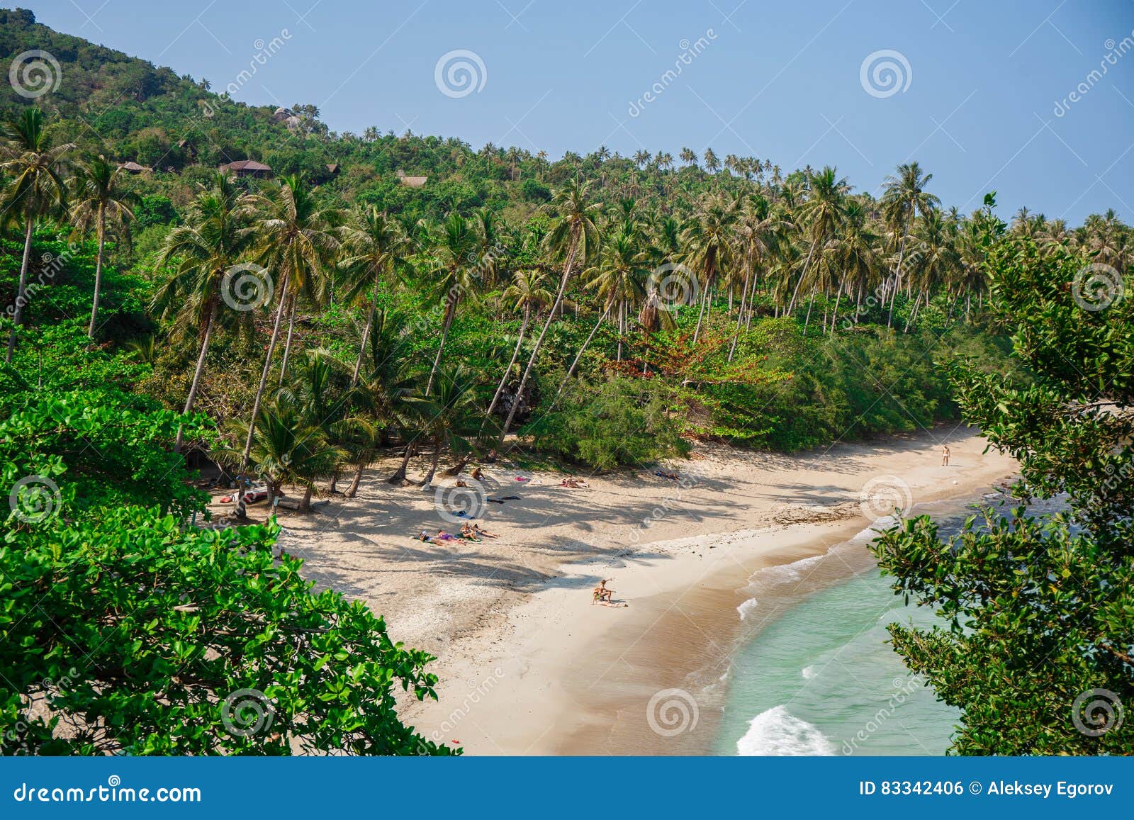Beautiful scenery of beach stock photo. Image of coast - 83342406